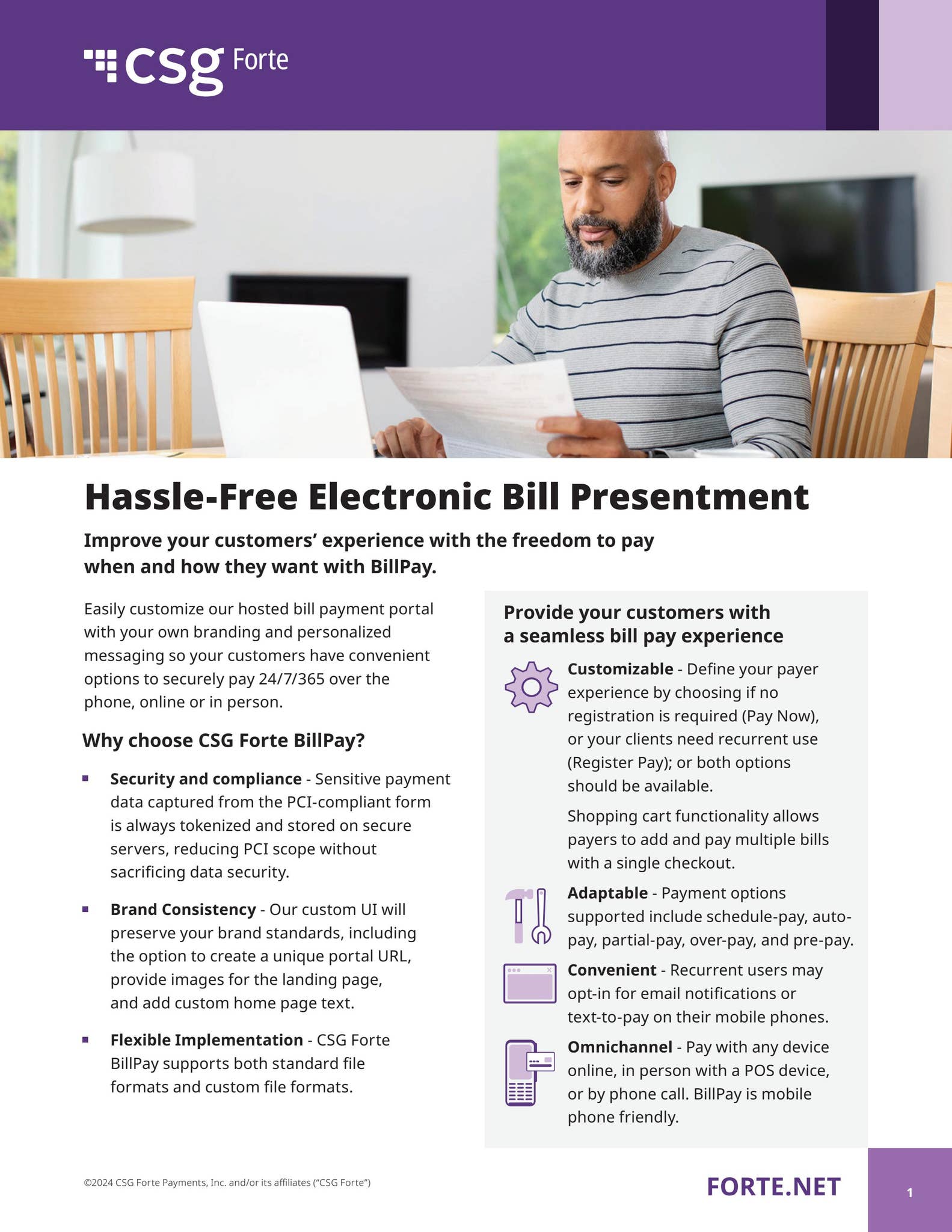 CSG Forte BillPay Datasheet by CSG Systems - Issuu
