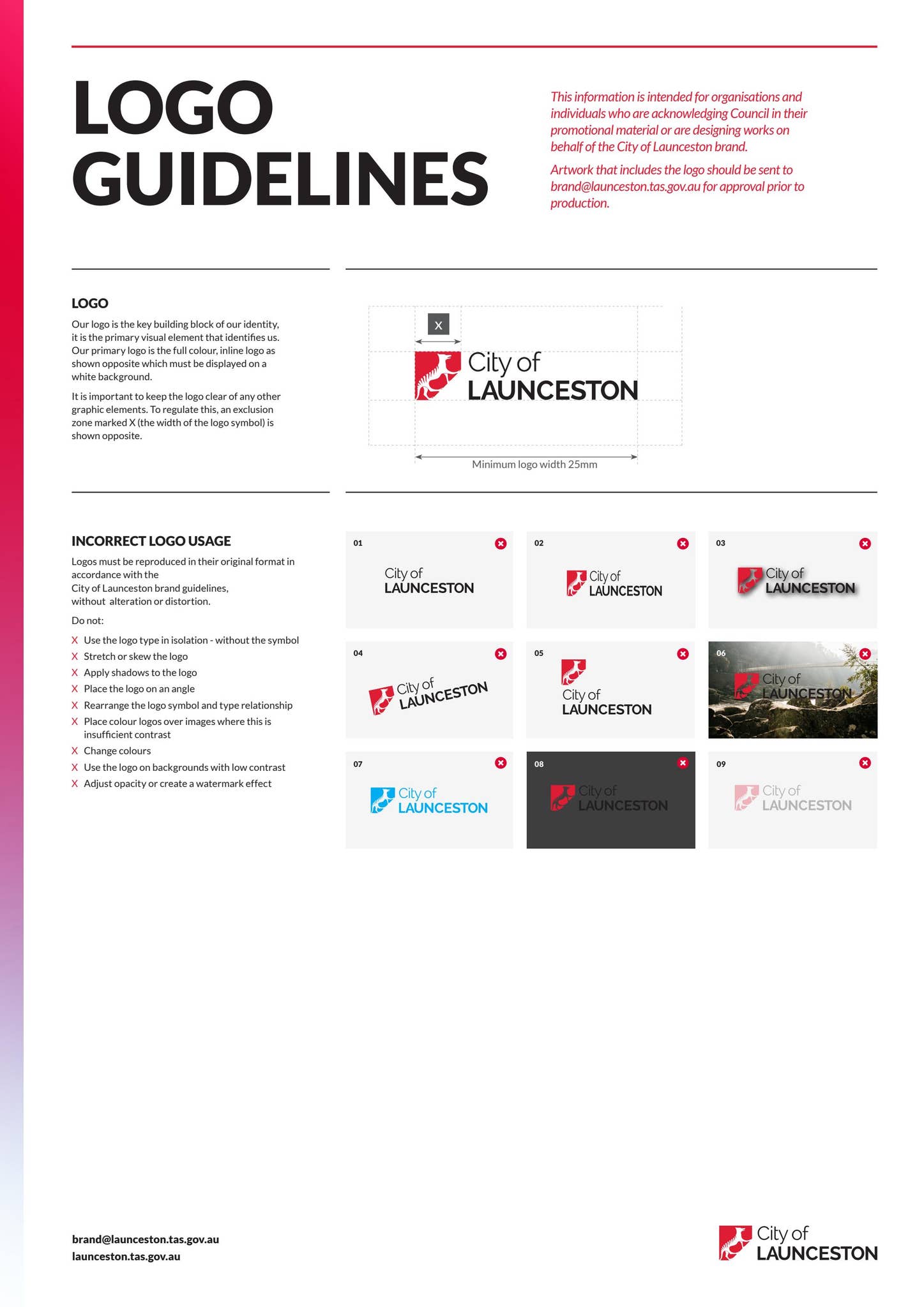 City of Launceston - Logo Guidelines by City of Launceston - Issuu