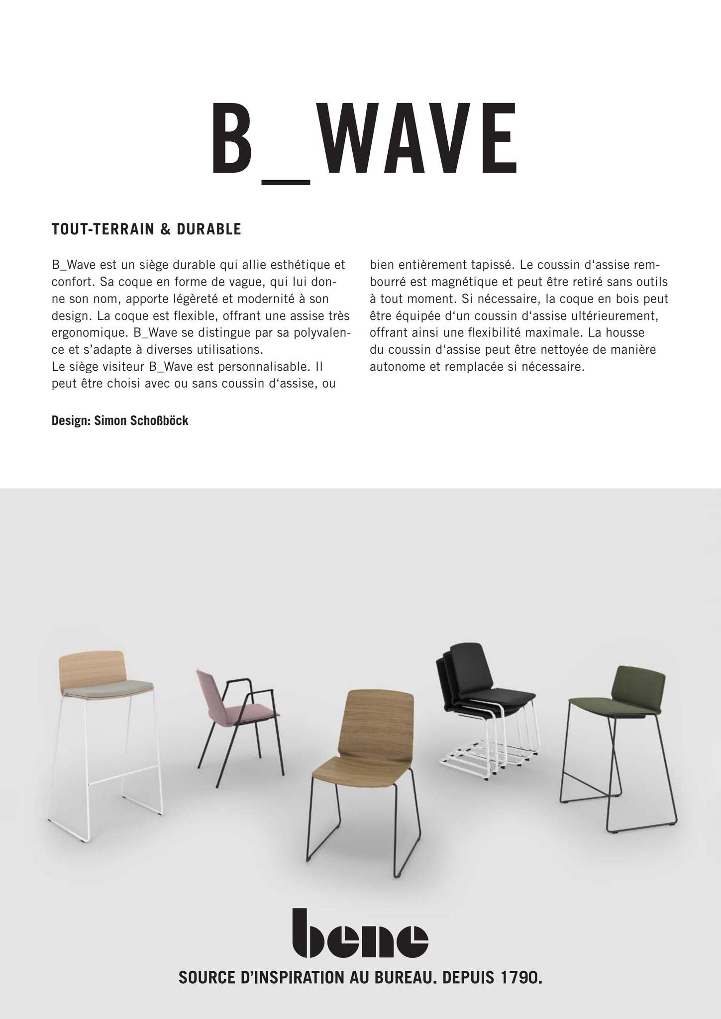 fiche-technique-bene-b-wave by Bene Office - Issuu