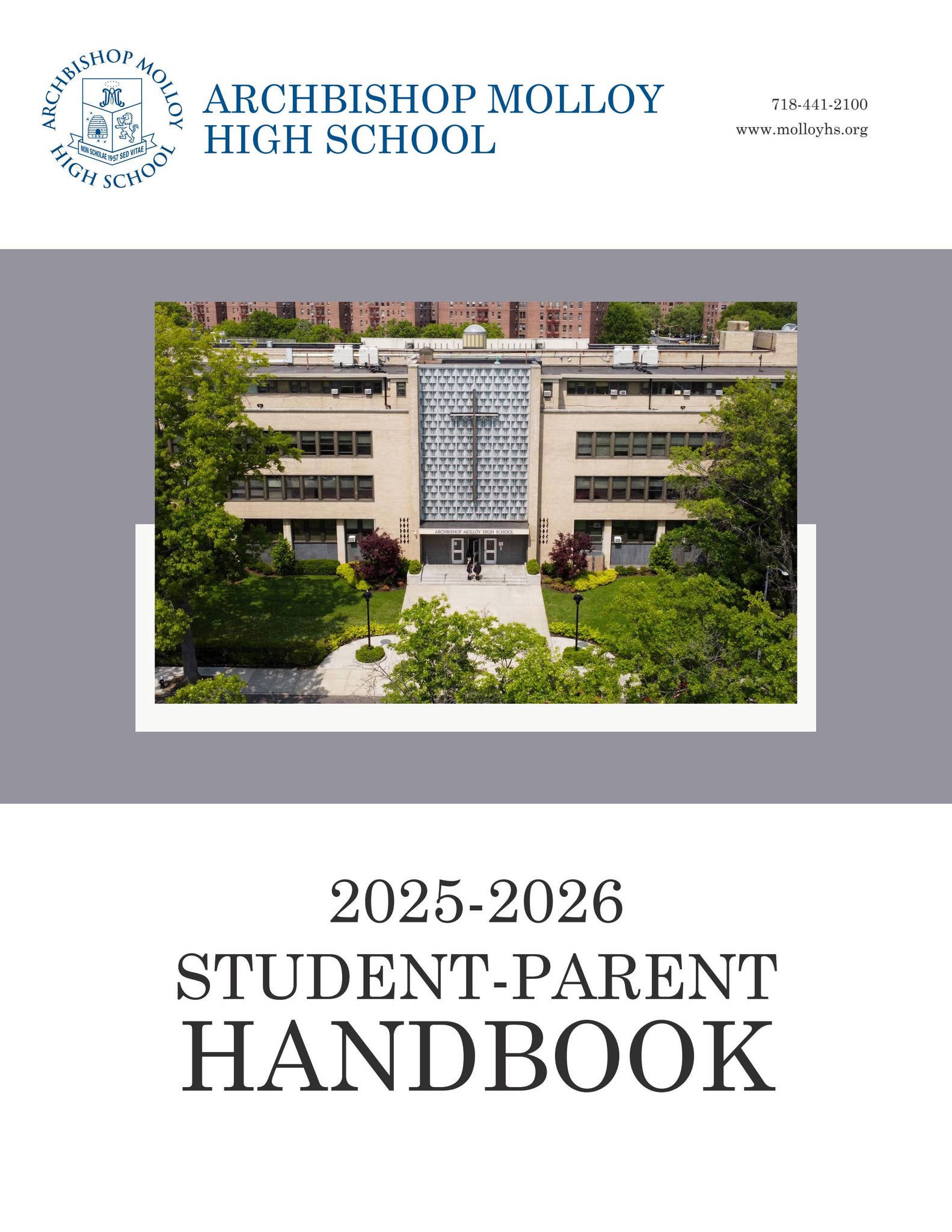 Student-Parent Handbook (2025-26) by molloyhs - Issuu