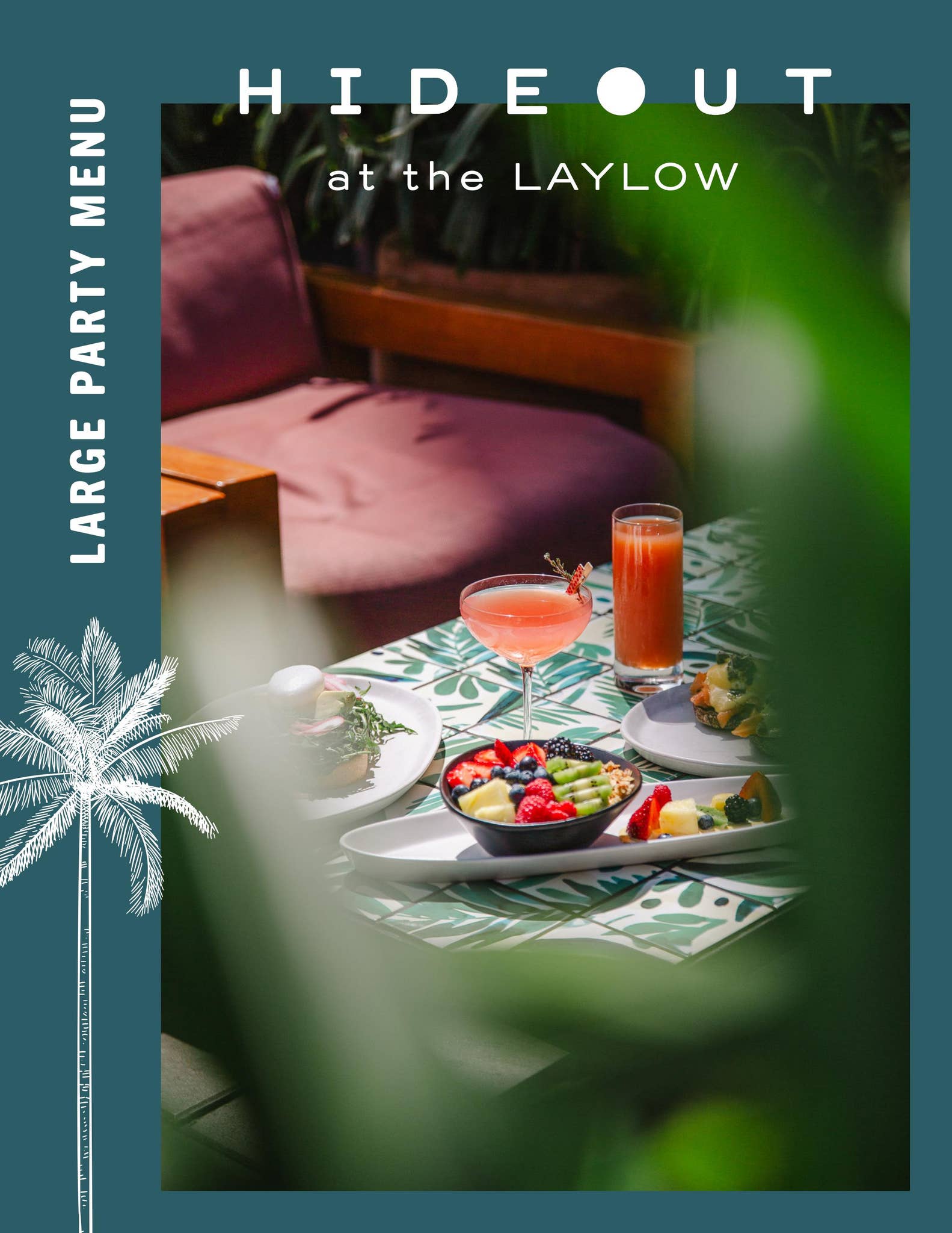 Hideout Large Party Menu by makereadyexperience - Issuu