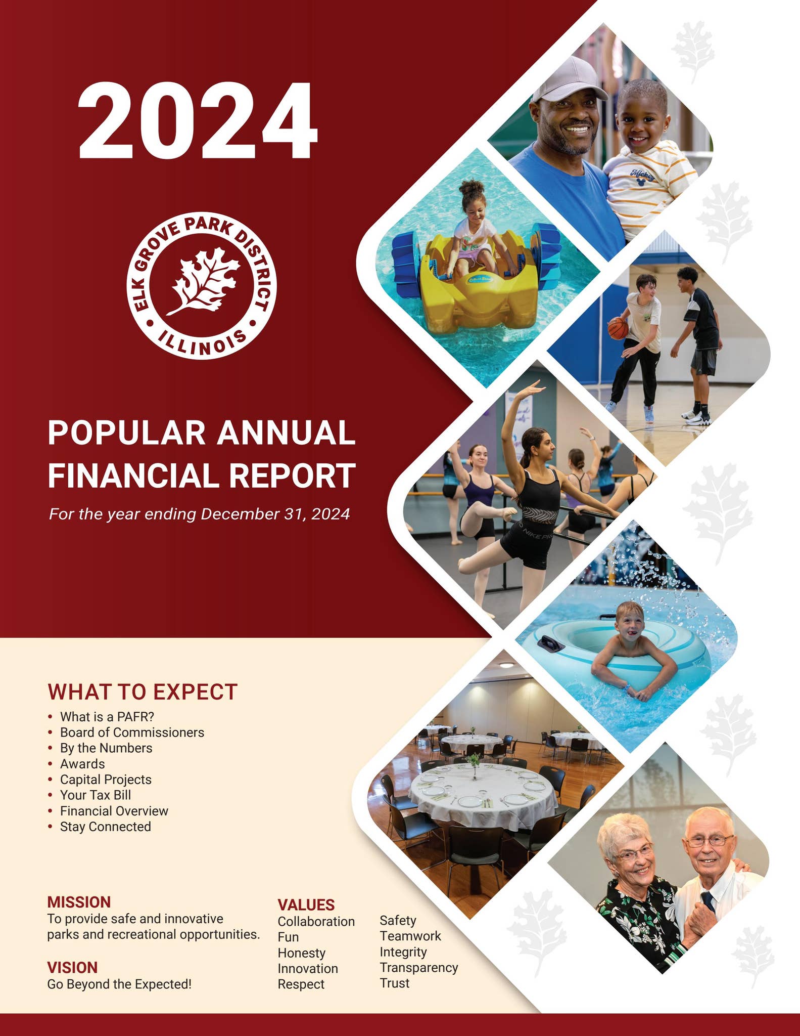 2024 Popular Annual Financial Report (PAFR) by Elk Grove Park District ...