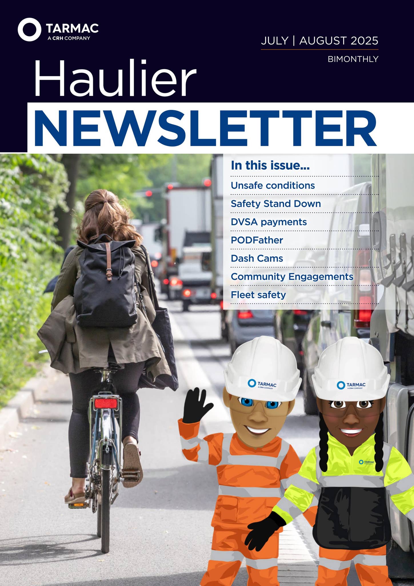 Haulier Newsletter - July/Aug 2025 by Tarmac - Issuu