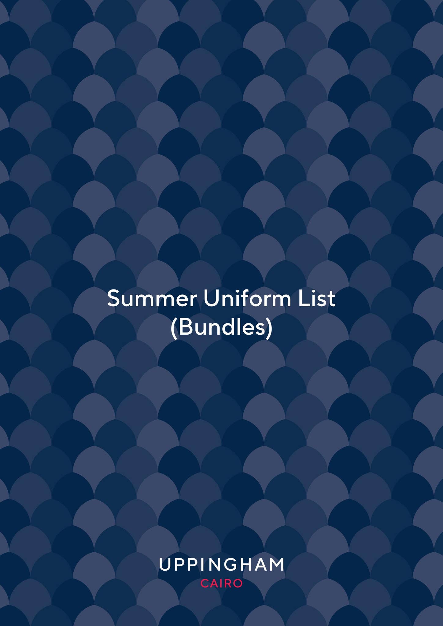 Summer Uniform Price List (Bundles) 2025-26 by Uppingham Cairo - Issuu