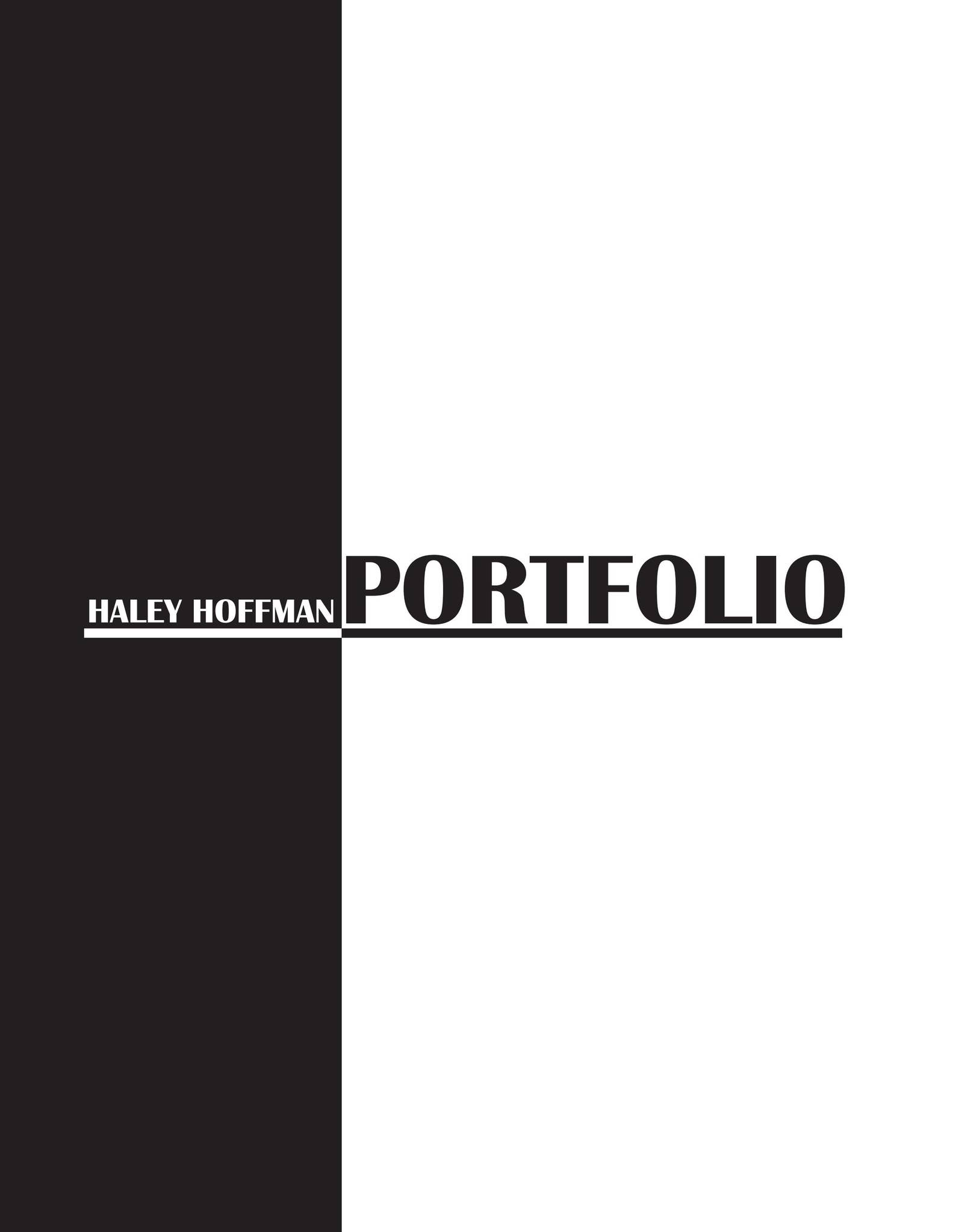 Hoffman_Haley_Portfolio 2025 by haleyhoffman - Issuu