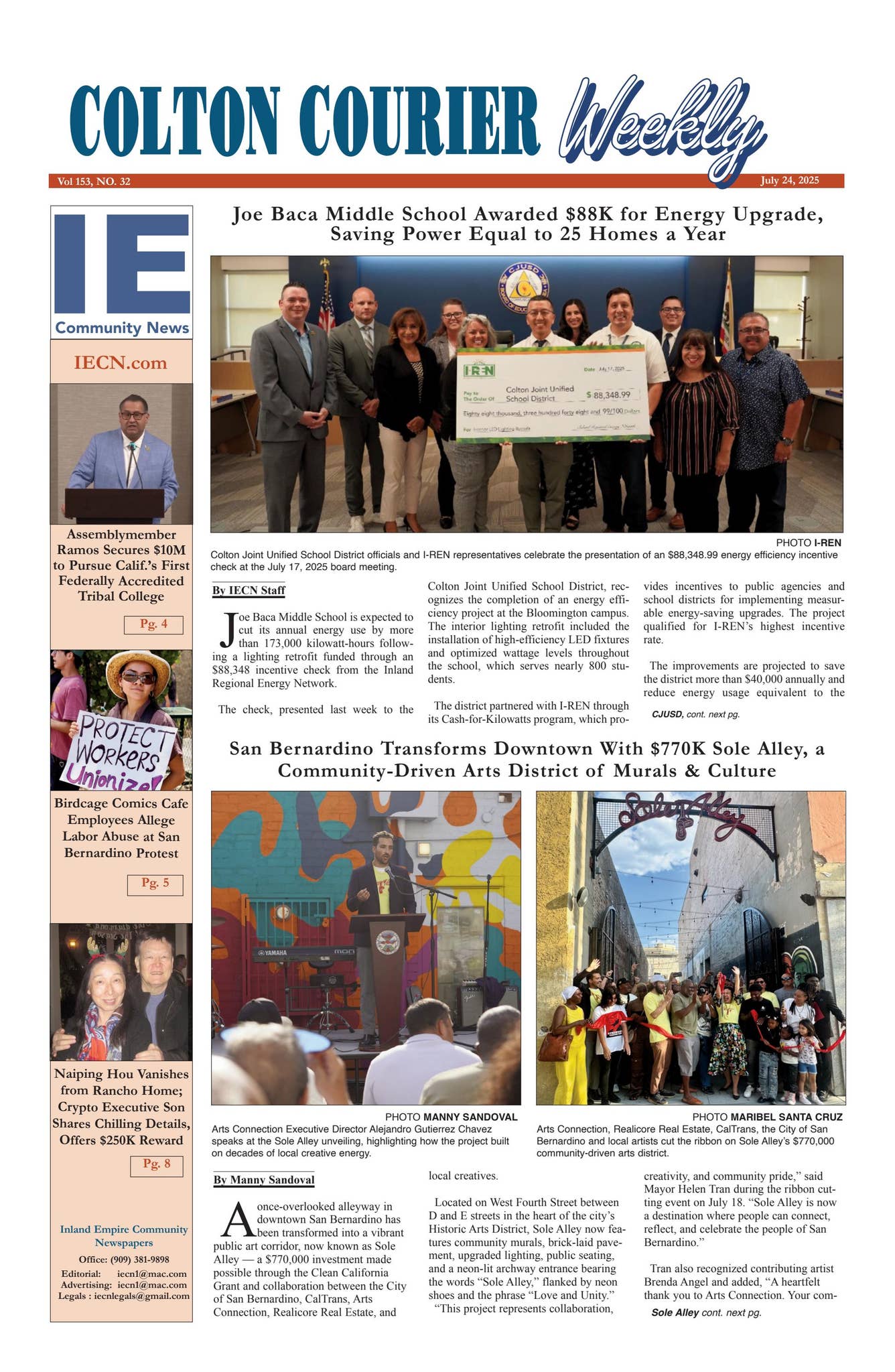 Colton Courier - 07/24/25 by IECN - Issuu