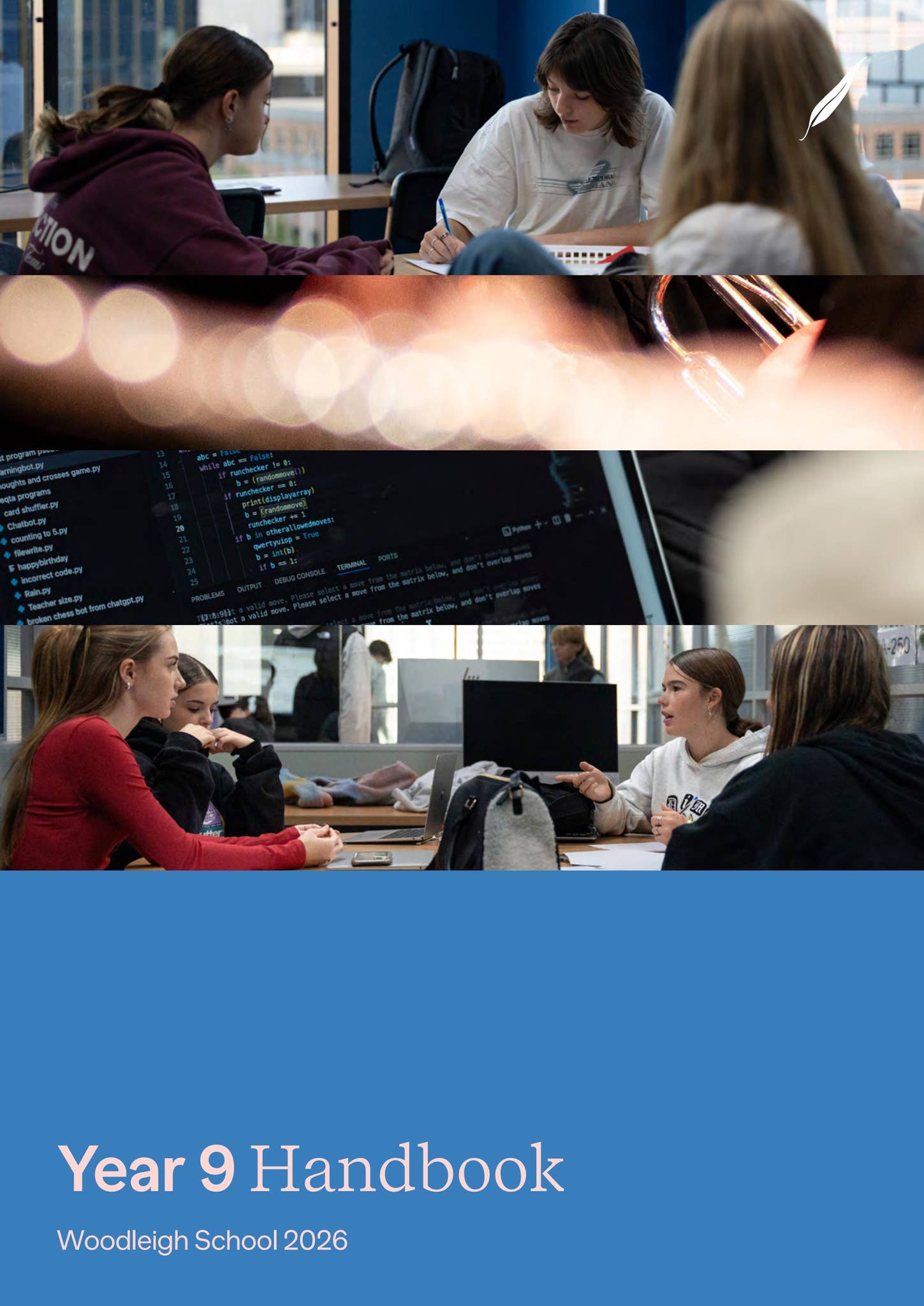Y9 Handbook 2026 by Woodleigh School - Issuu