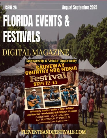 Advertise in Florida Event and Festivals Digital Magazine by Florida ...