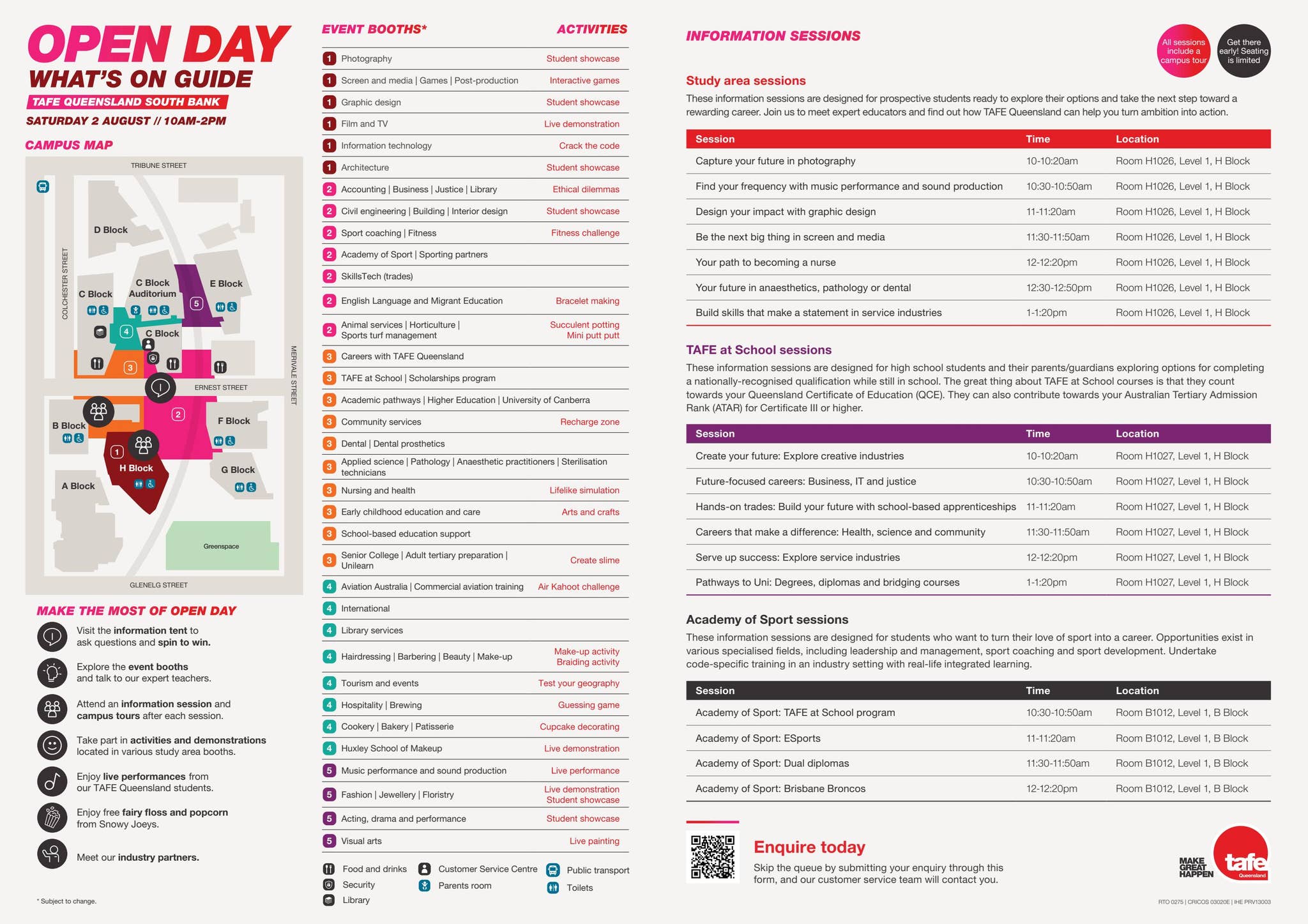 What's on: Open Day 2025 by TAFE Queensland - Issuu