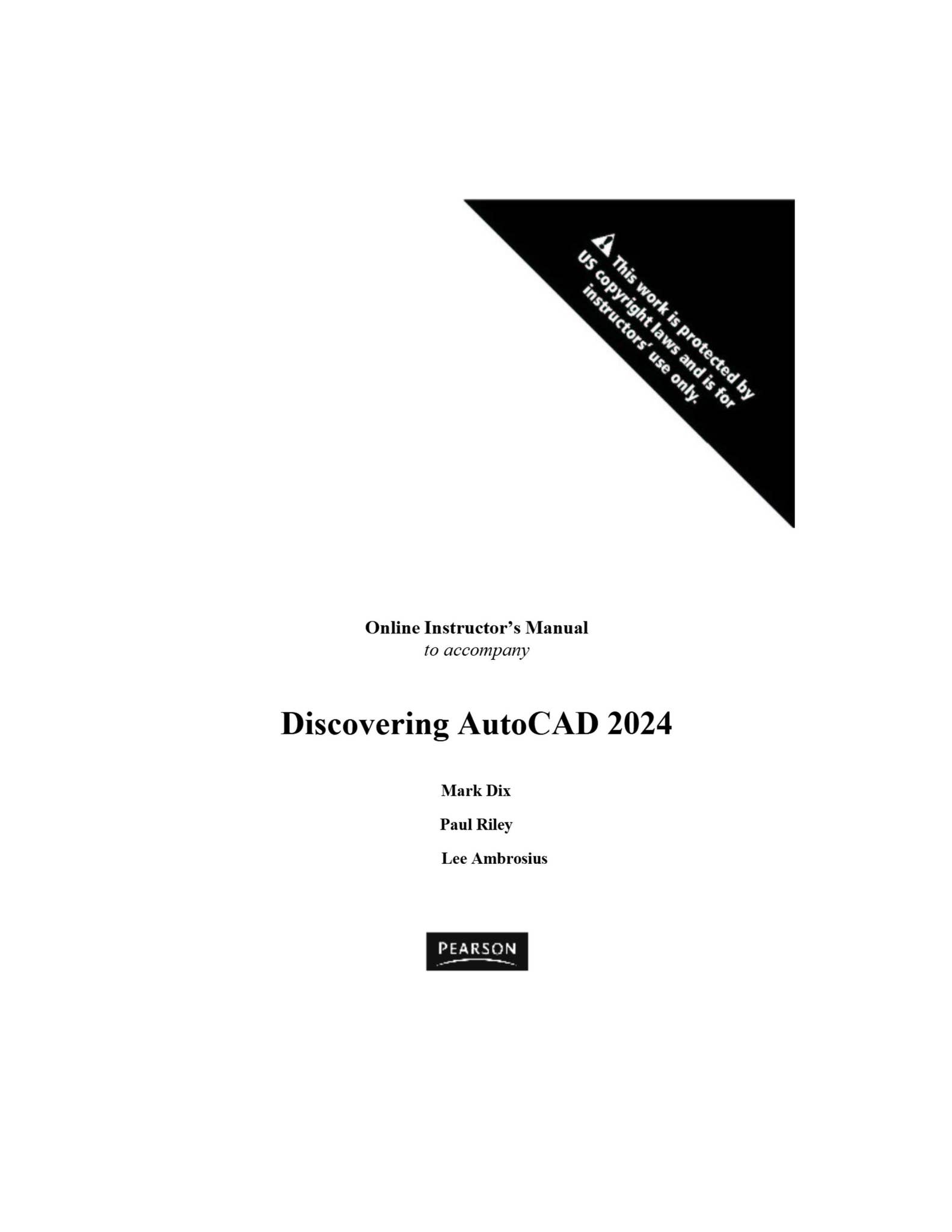 Test Bank For Discovering AutoCAD 2024, 1st Edition by Mark Dix Paul ...