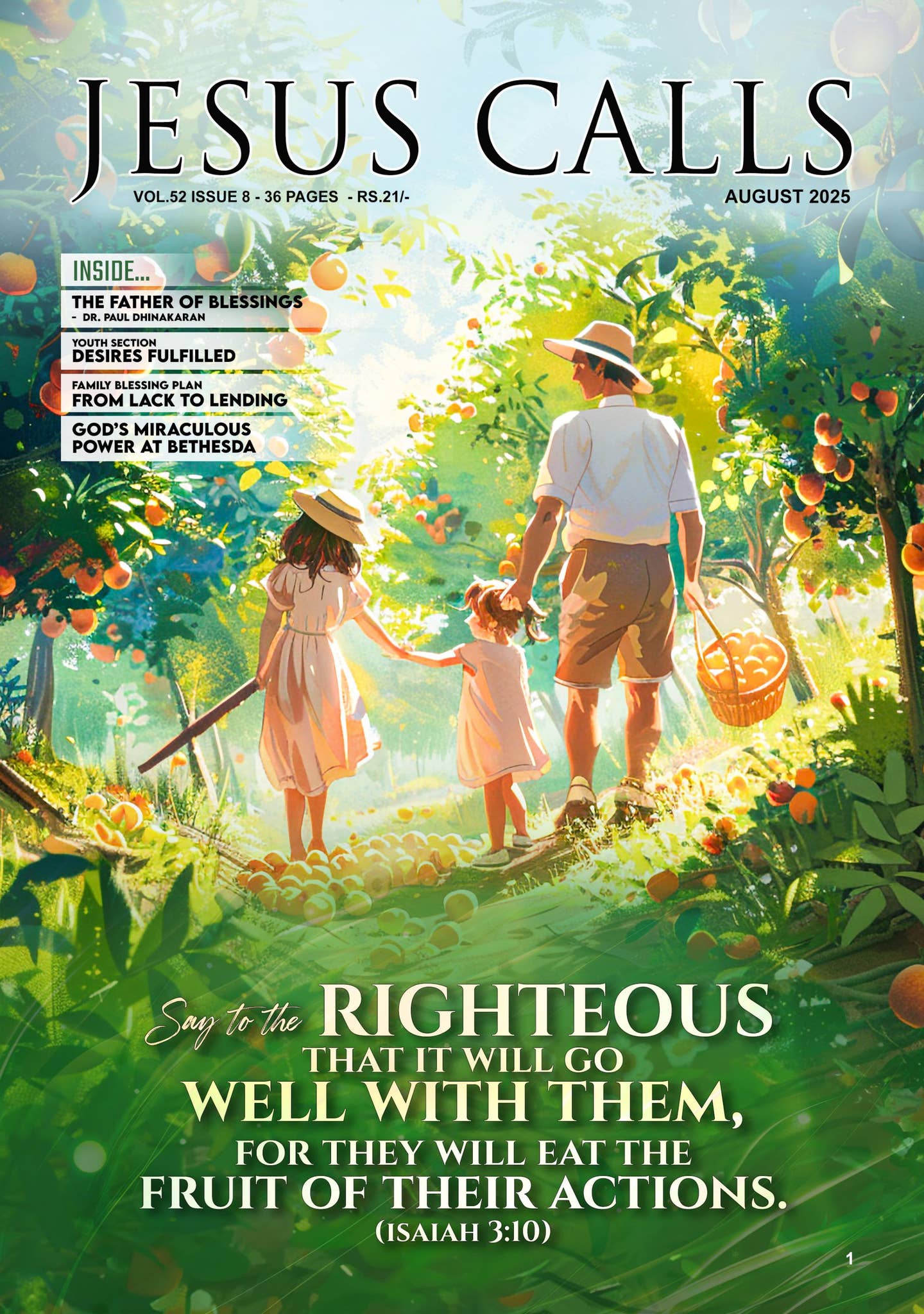 JESUS CALLS AUGUST 2025 ENGLISH by Jesus Calls - Issuu