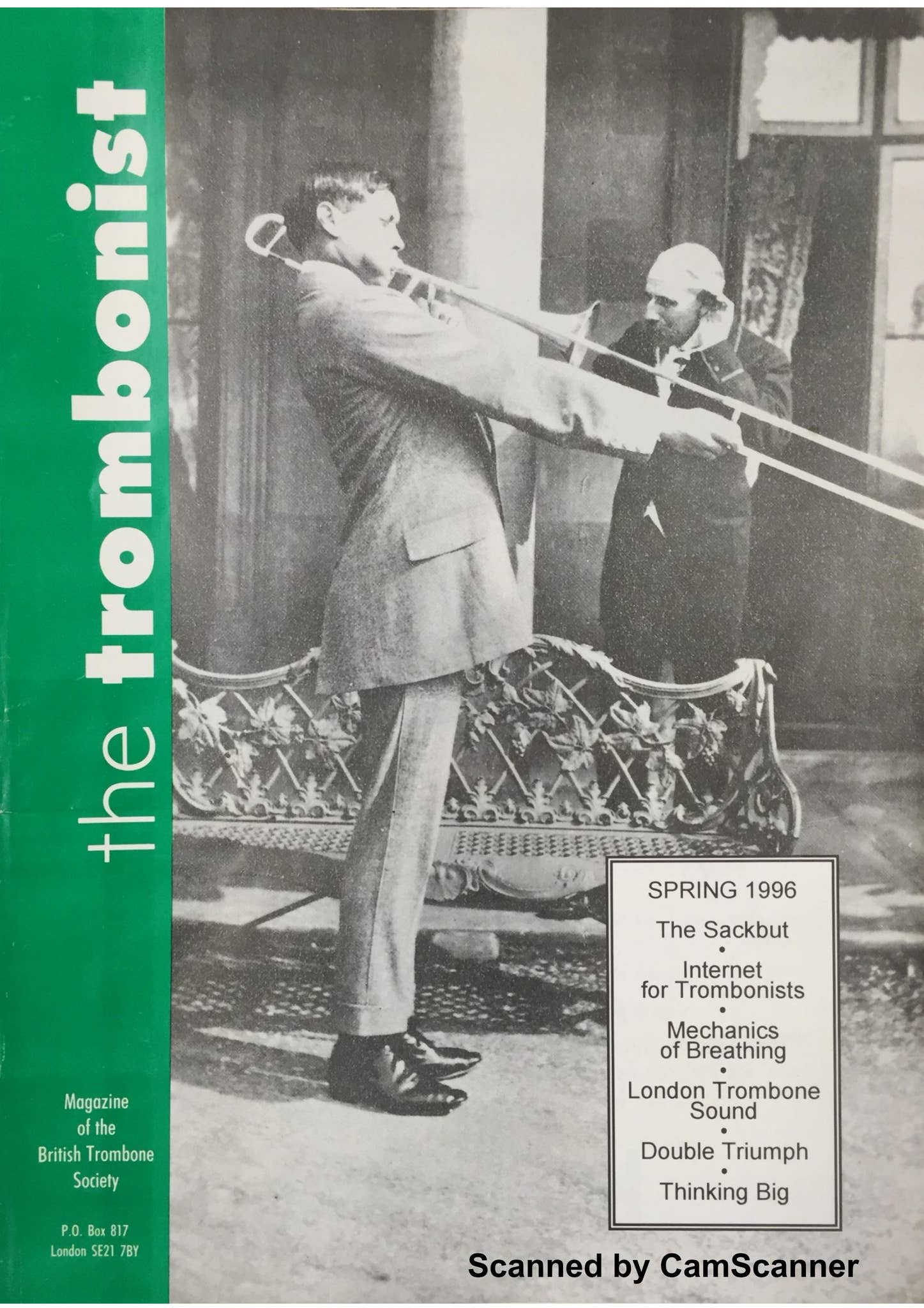 The Trombonist - Spring 1996 by The British Trombone Society - Issuu
