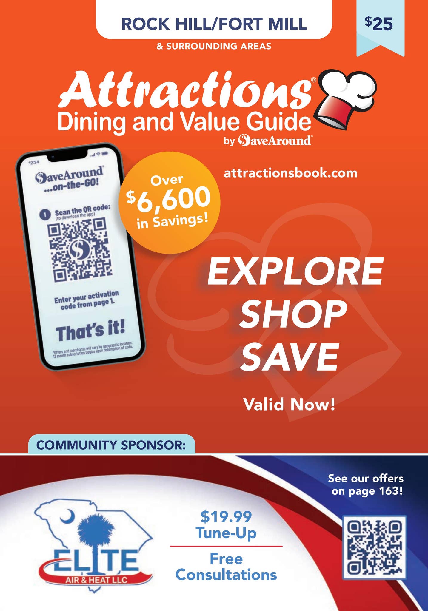 Attractions Rock Hill / Fort Mill SC Coupon Book by SaveAround - Issuu