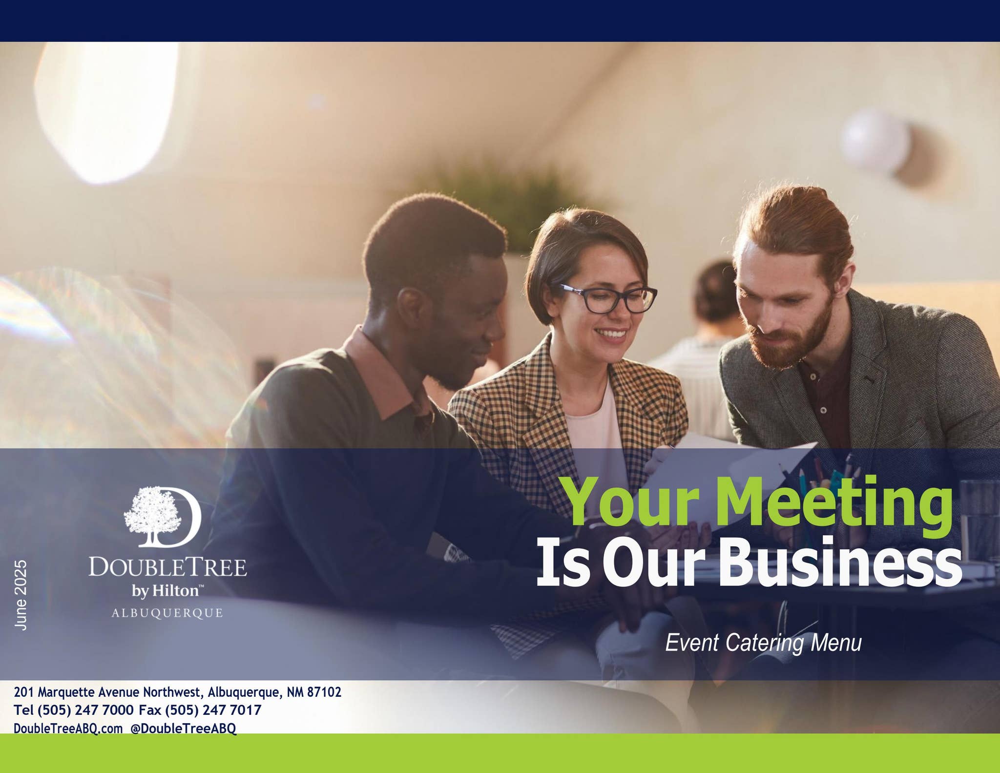 DoubleTree by Hilton Hotel Albuquerque Catering and Events Menu by ...