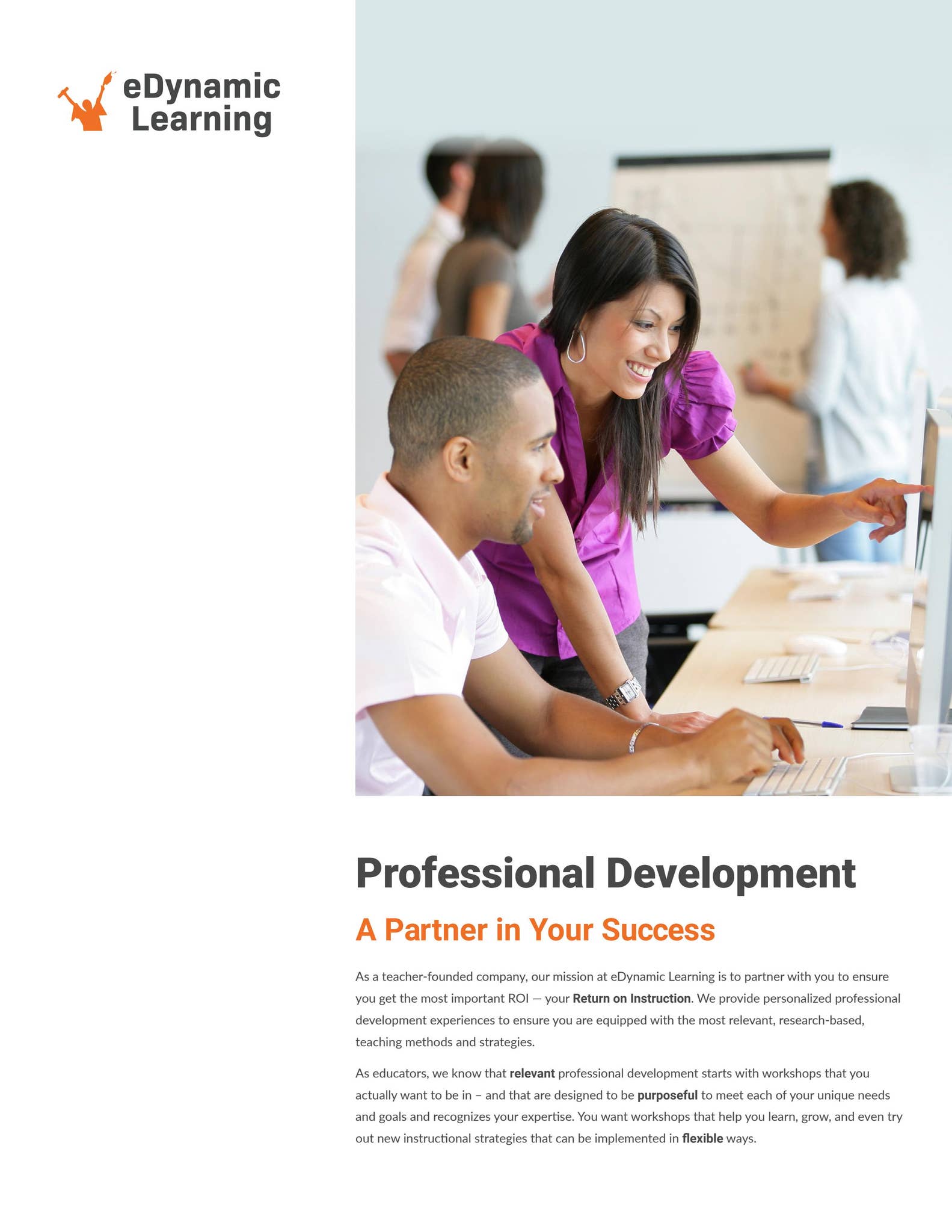 Professional Development Brochure by edynamiclearning - Issuu