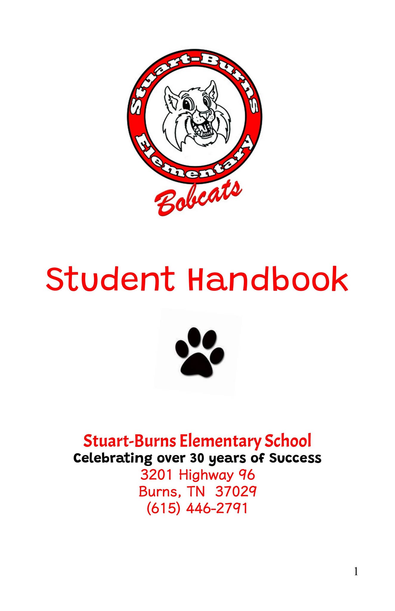 Stuart Burns Elementary Student Handbook by dcstn - Issuu