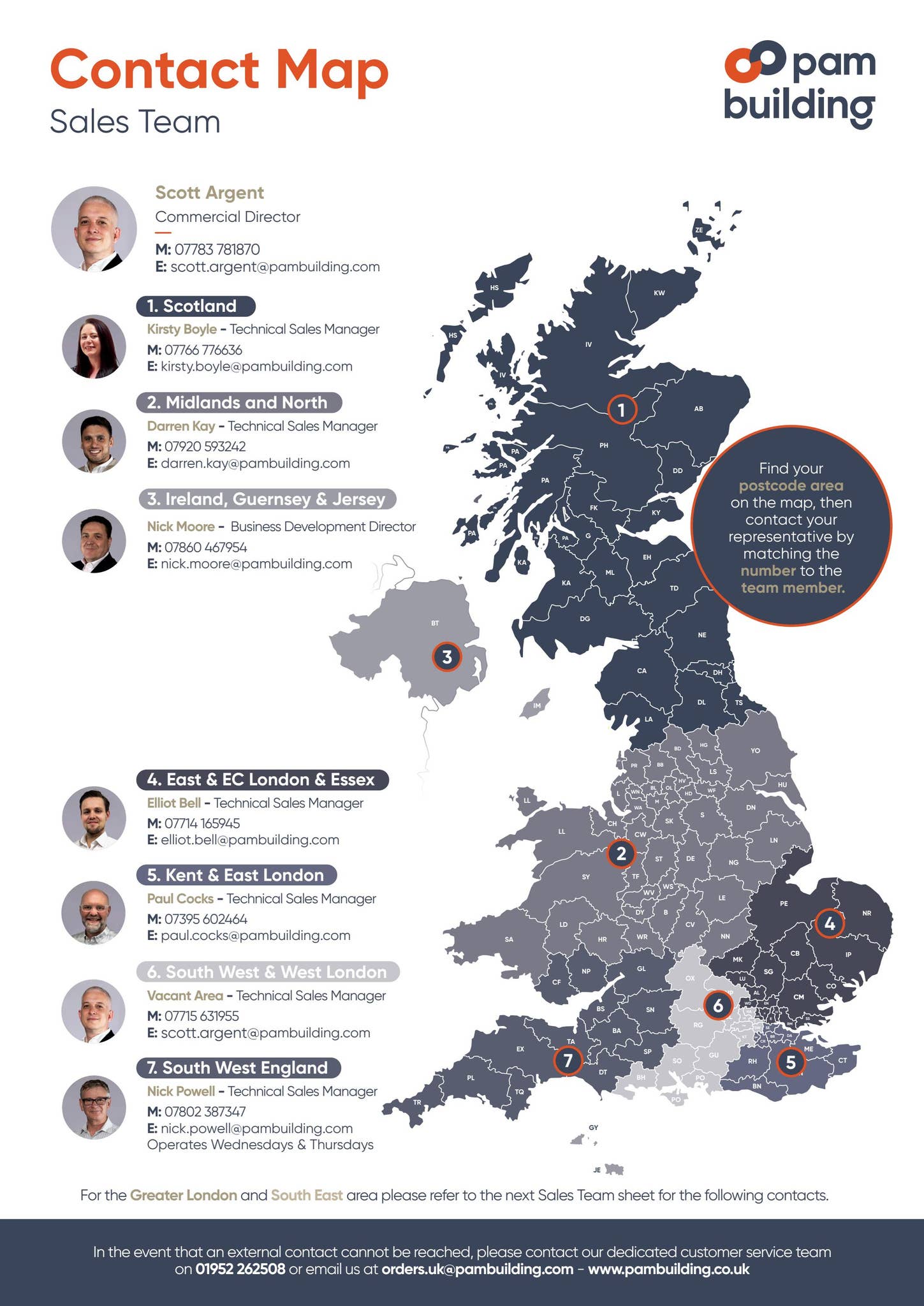 Contact sales map by pambuilding - Issuu