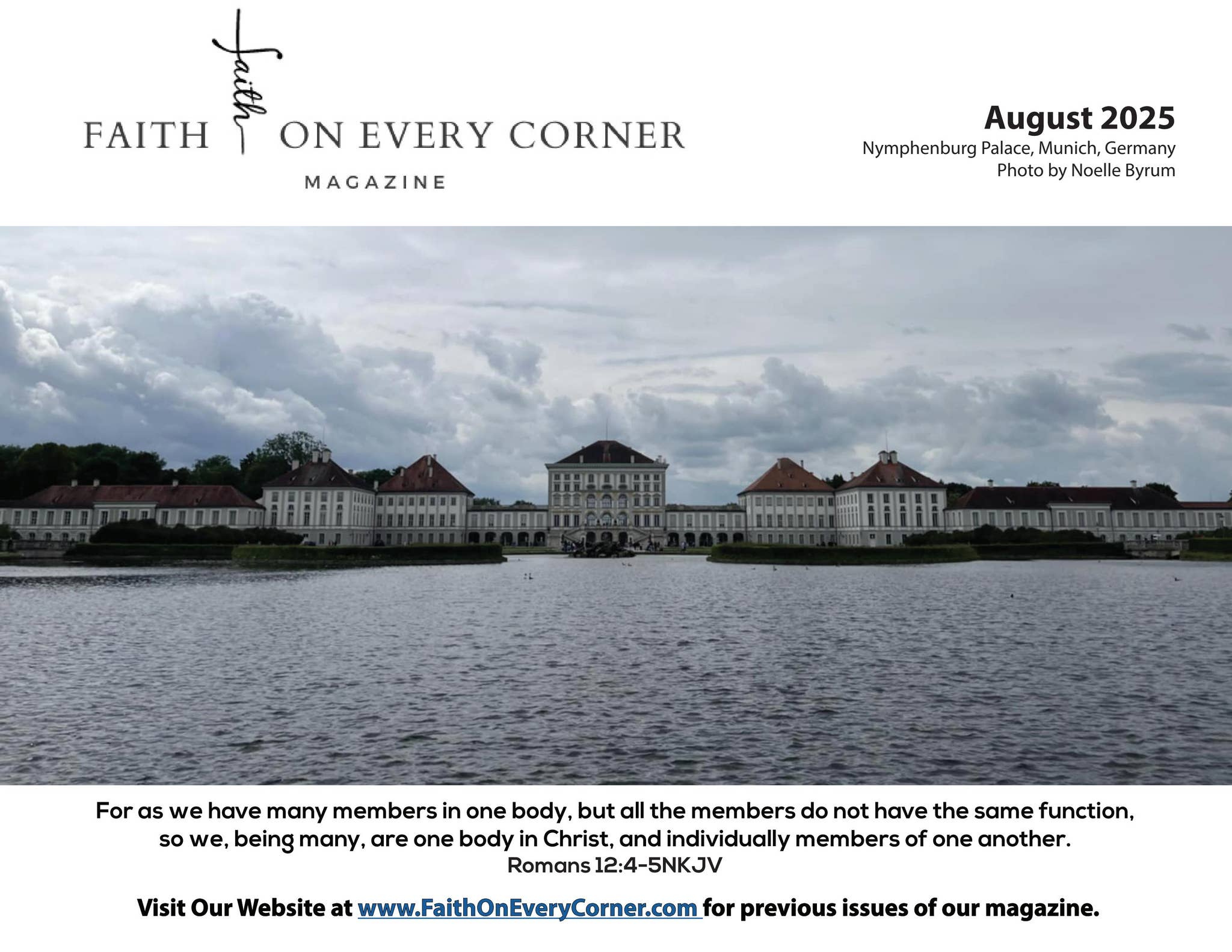 Faith On Every Corner August 2025 by Faith On Every Corner - Issuu