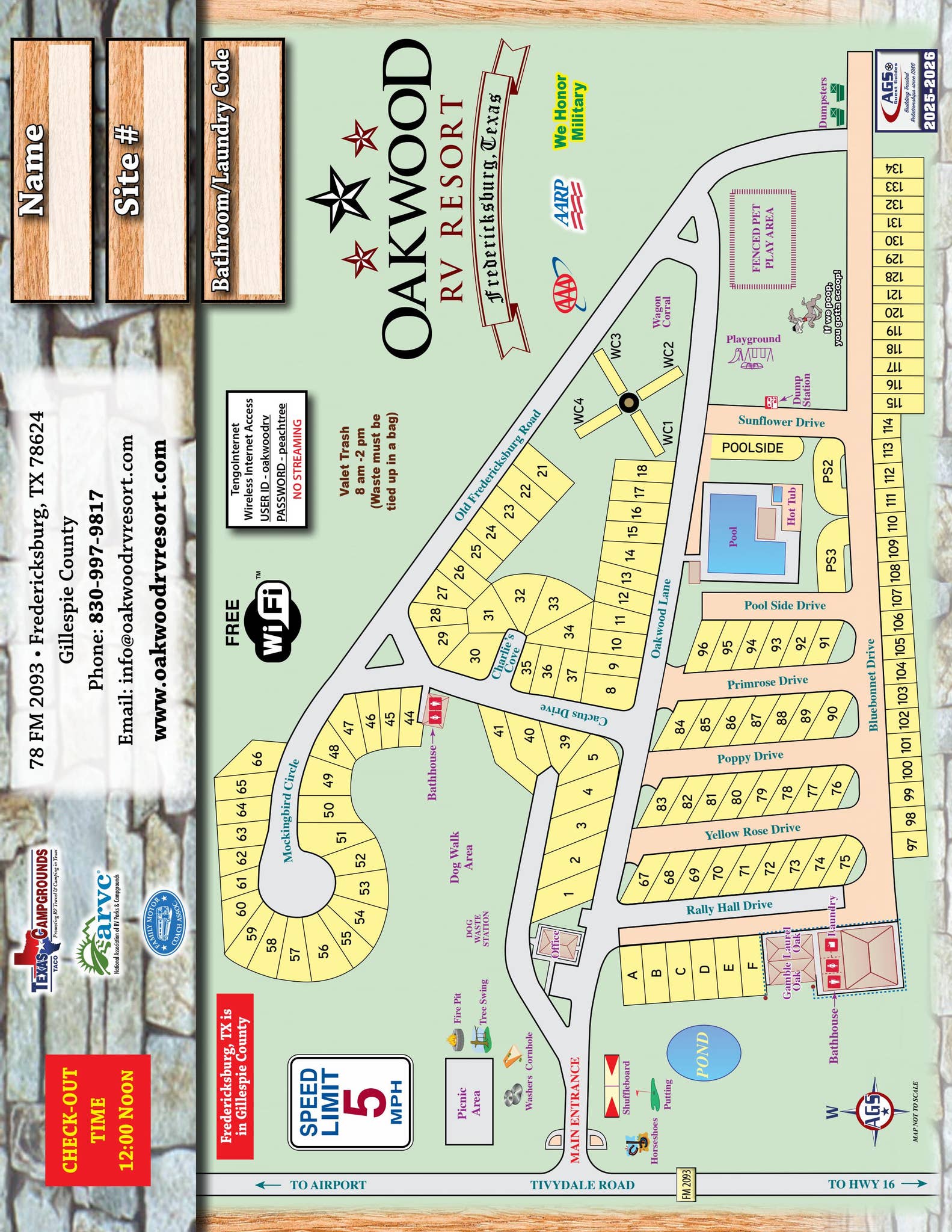 Oakwood RV Resort by AGS/Texas Advertising - Issuu