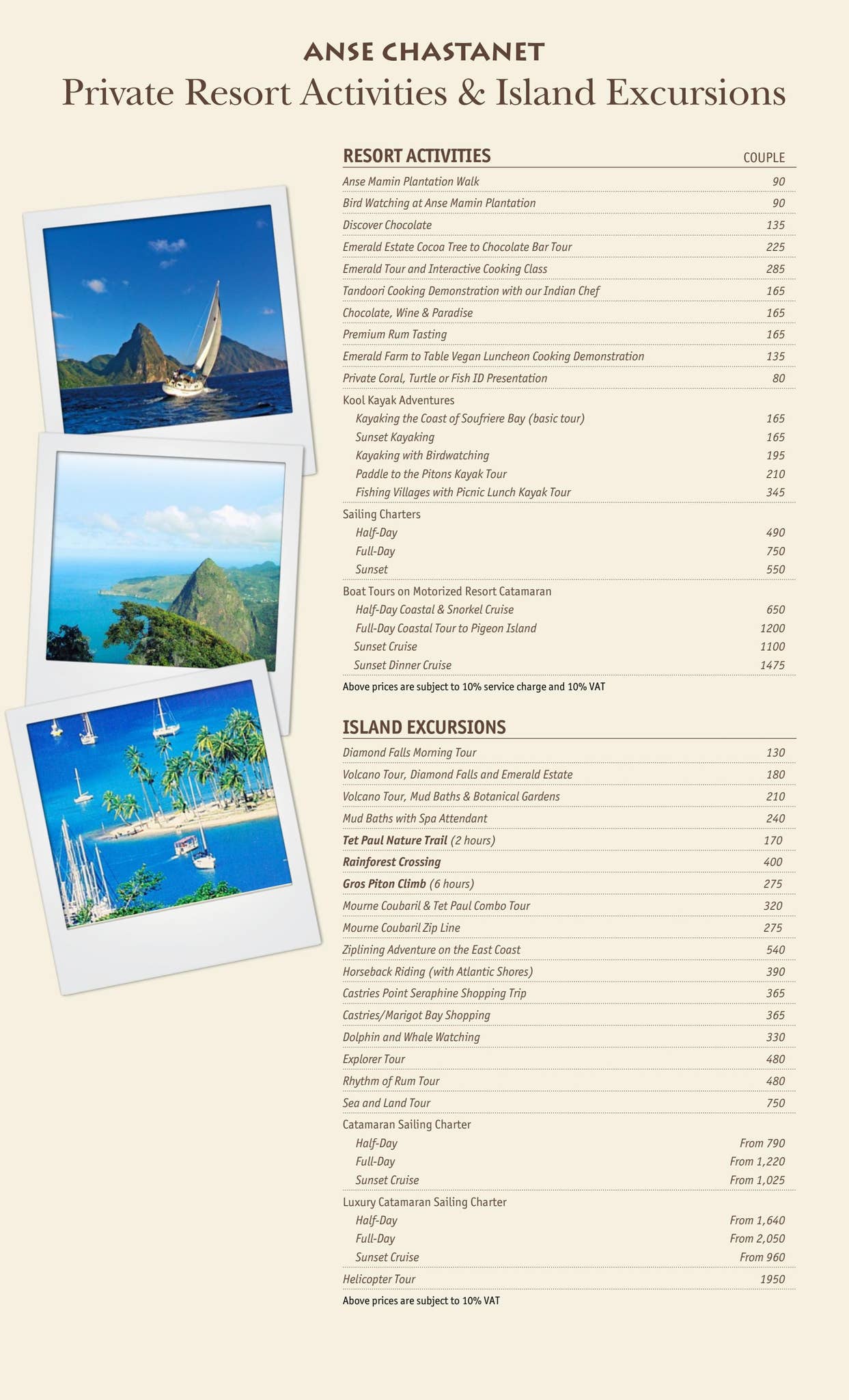 Private Excursions - Anse Chastanet by ansejade - Issuu