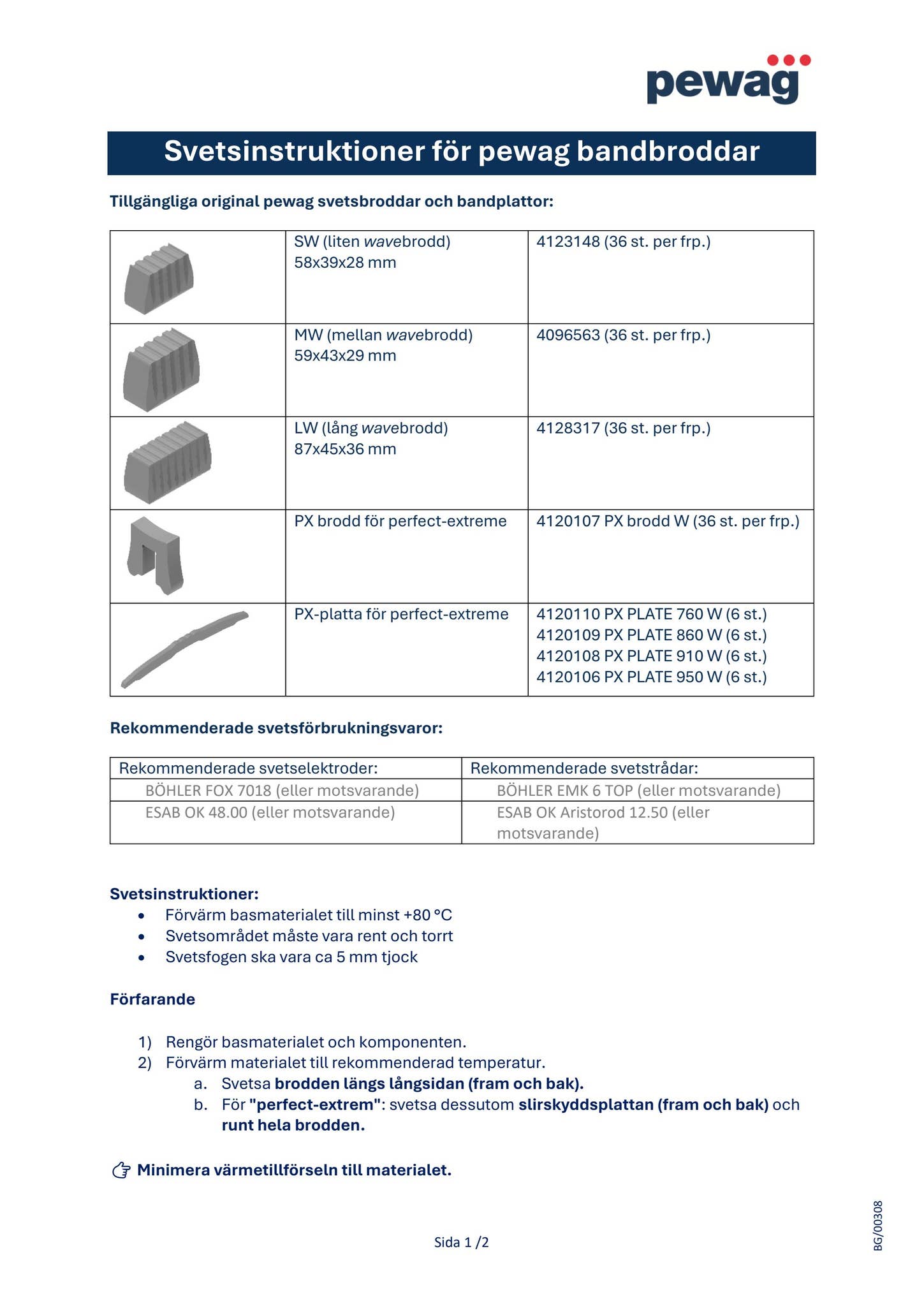 Schweißanleitung pewag tracks SE by pewag - Issuu