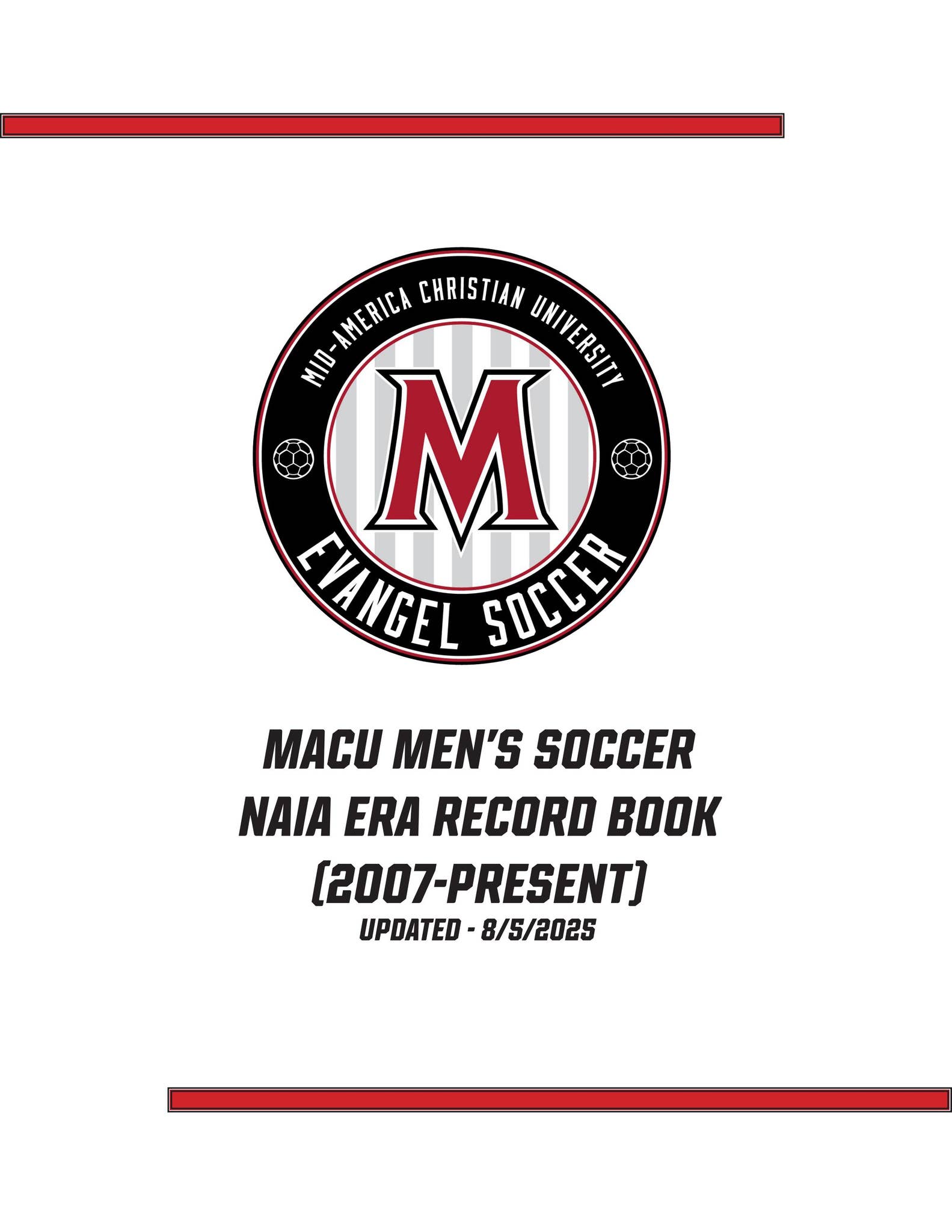 MACU Men's Soccer Record Book by MidAmericaChristianUniversity - Issuu
