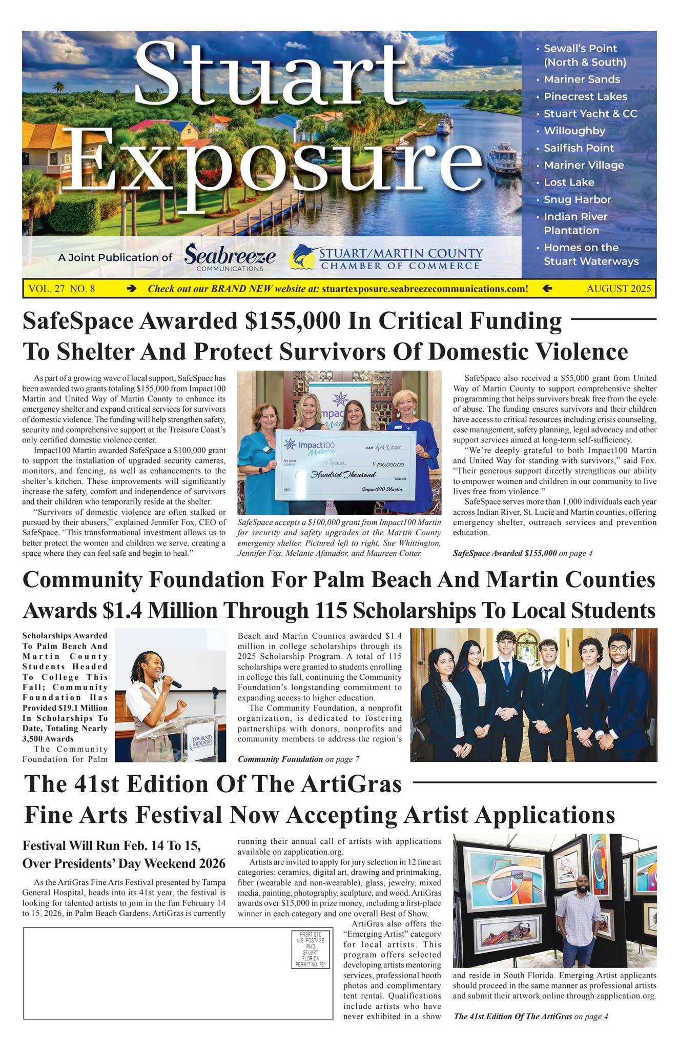 Stuart Exp AUGUST 2025 by Seabreeze Communications - Issuu