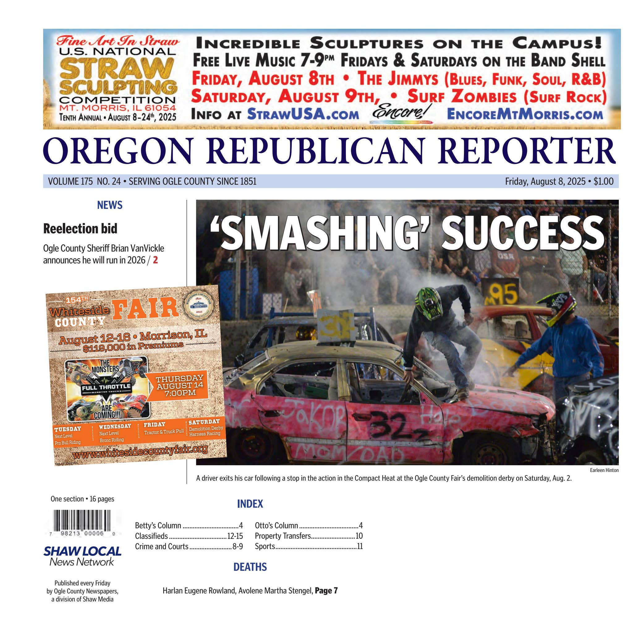 Oregon_Republican_Reporter-08-08-2025 by Shaw Media - Issuu