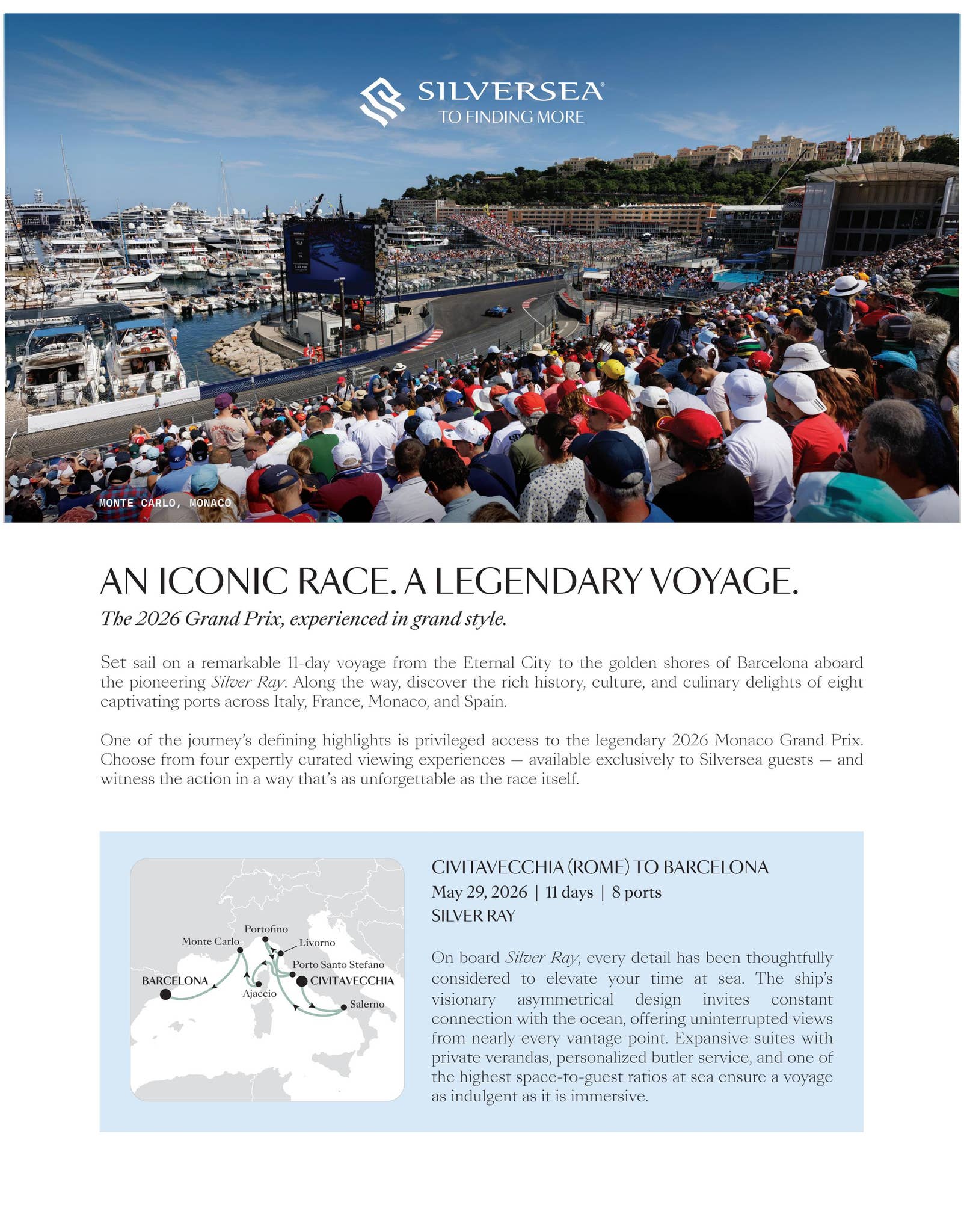 2026 Monaco Grand Prix flyer by Silversea - Issuu
