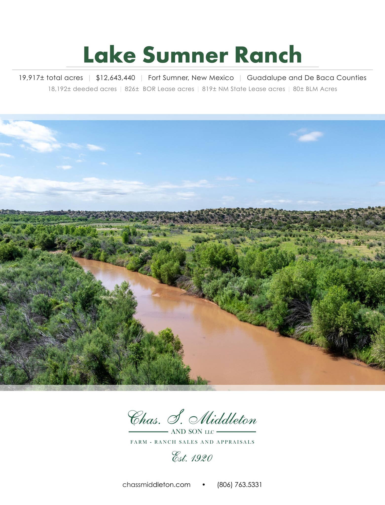 Lake Sumner Ranch | Guadalupe and De Baca Counties, New Mexico by ...