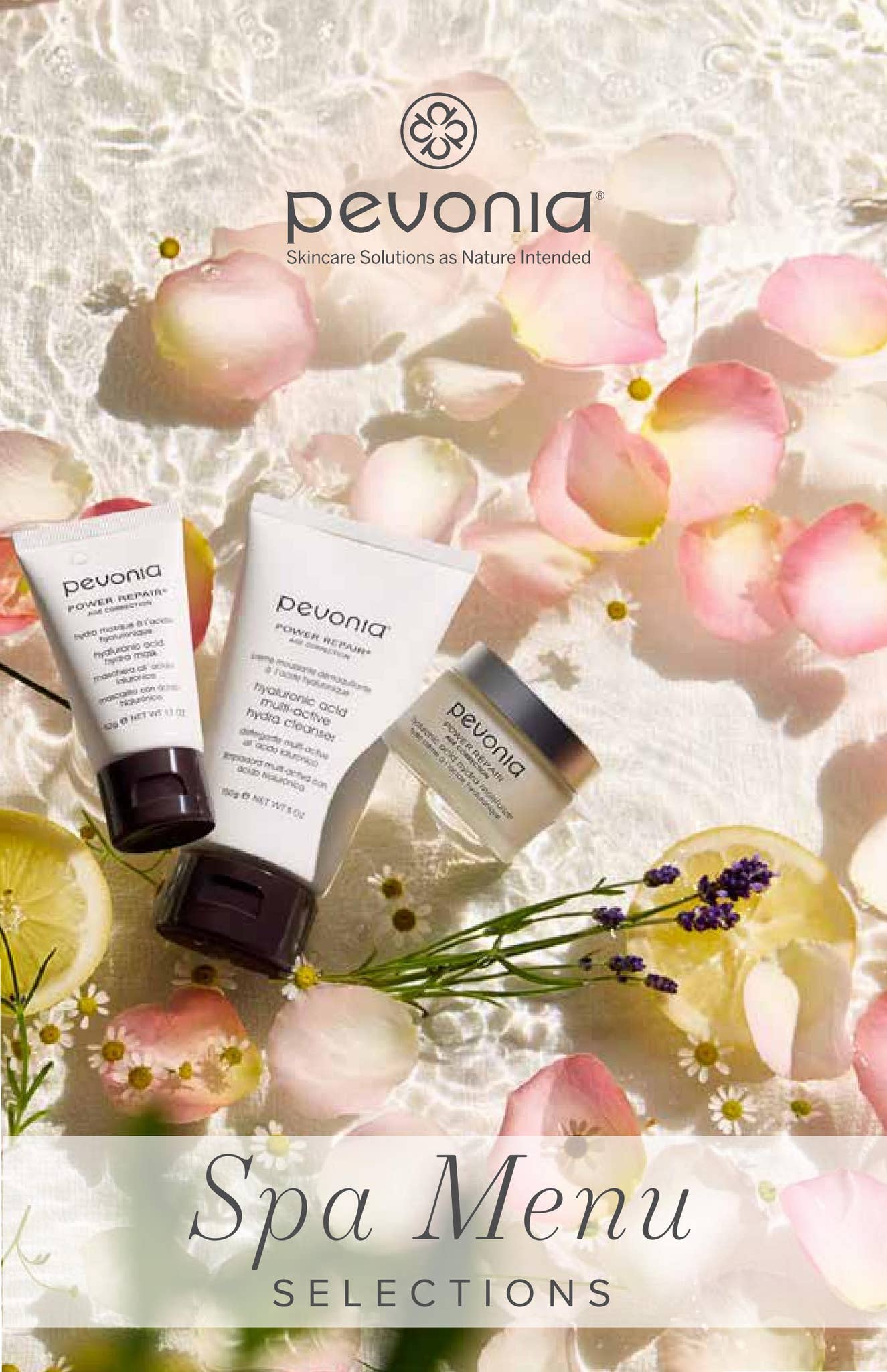 Pevonia Spa Treatments Menu by Pevonia International - Issuu