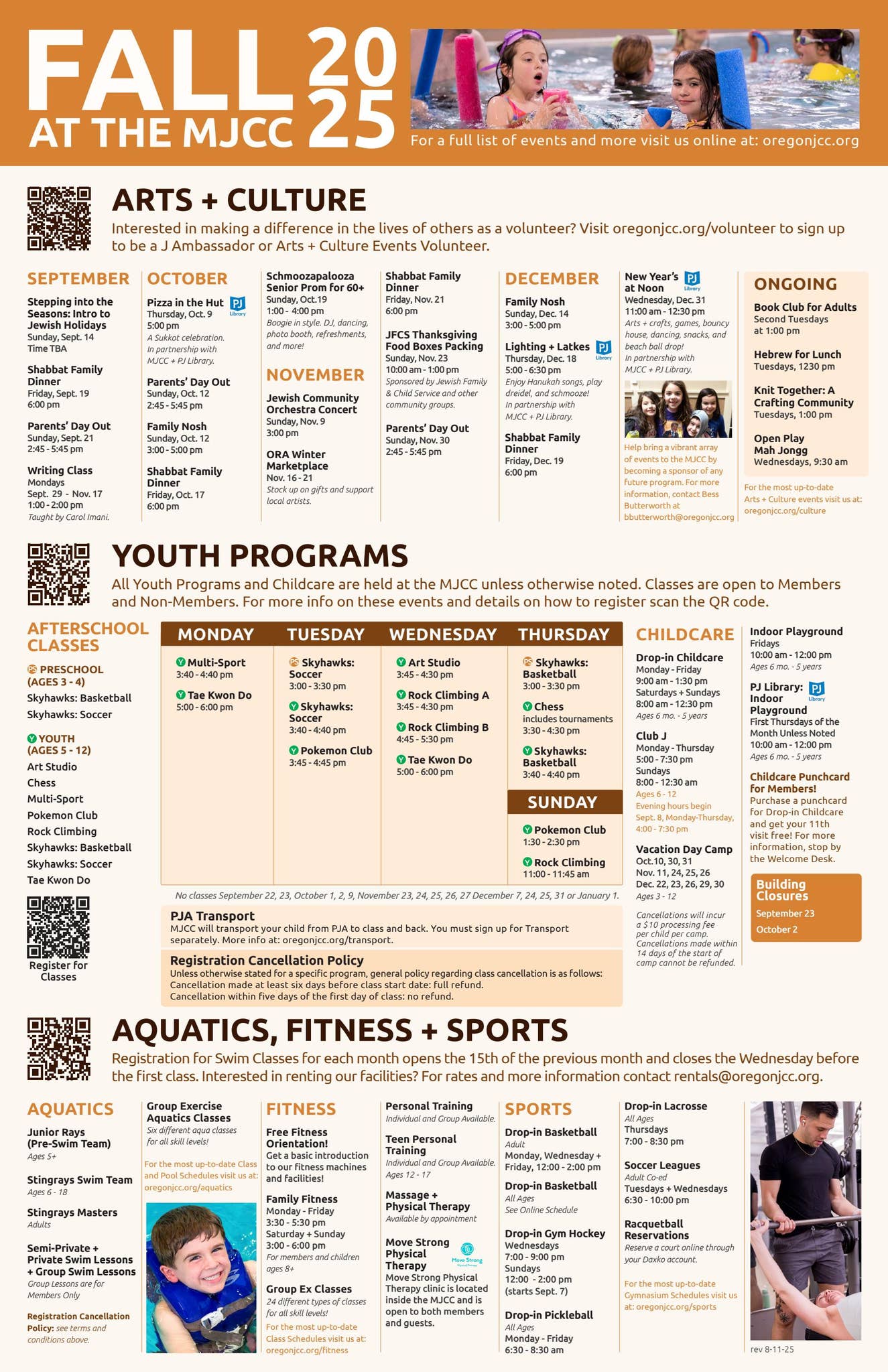 MJCC Fall Calendar 2025 by Becky Hornsten - Issuu