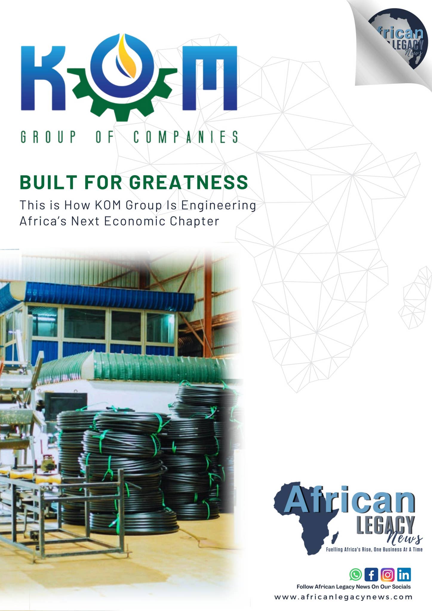 African Legacy News | August 2025 |KOM Group of Companies | Engineering ...
