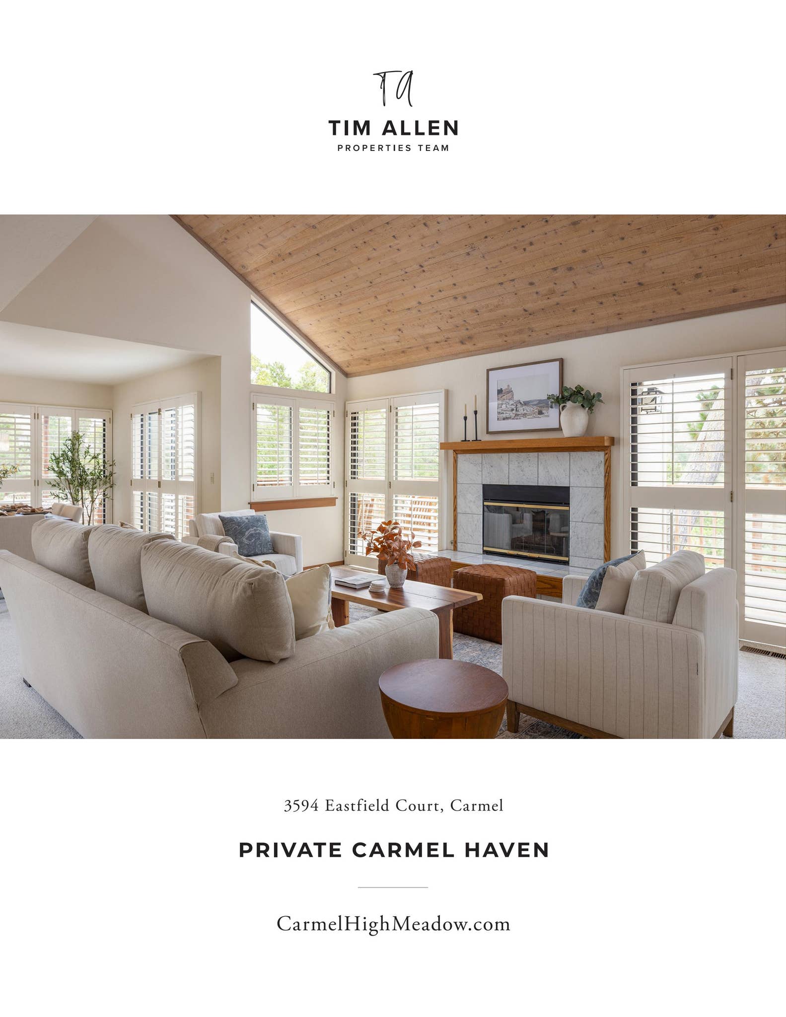 Private Carmel Haven - 3594 Eastfield Court by Tim Allen Properties - Issuu