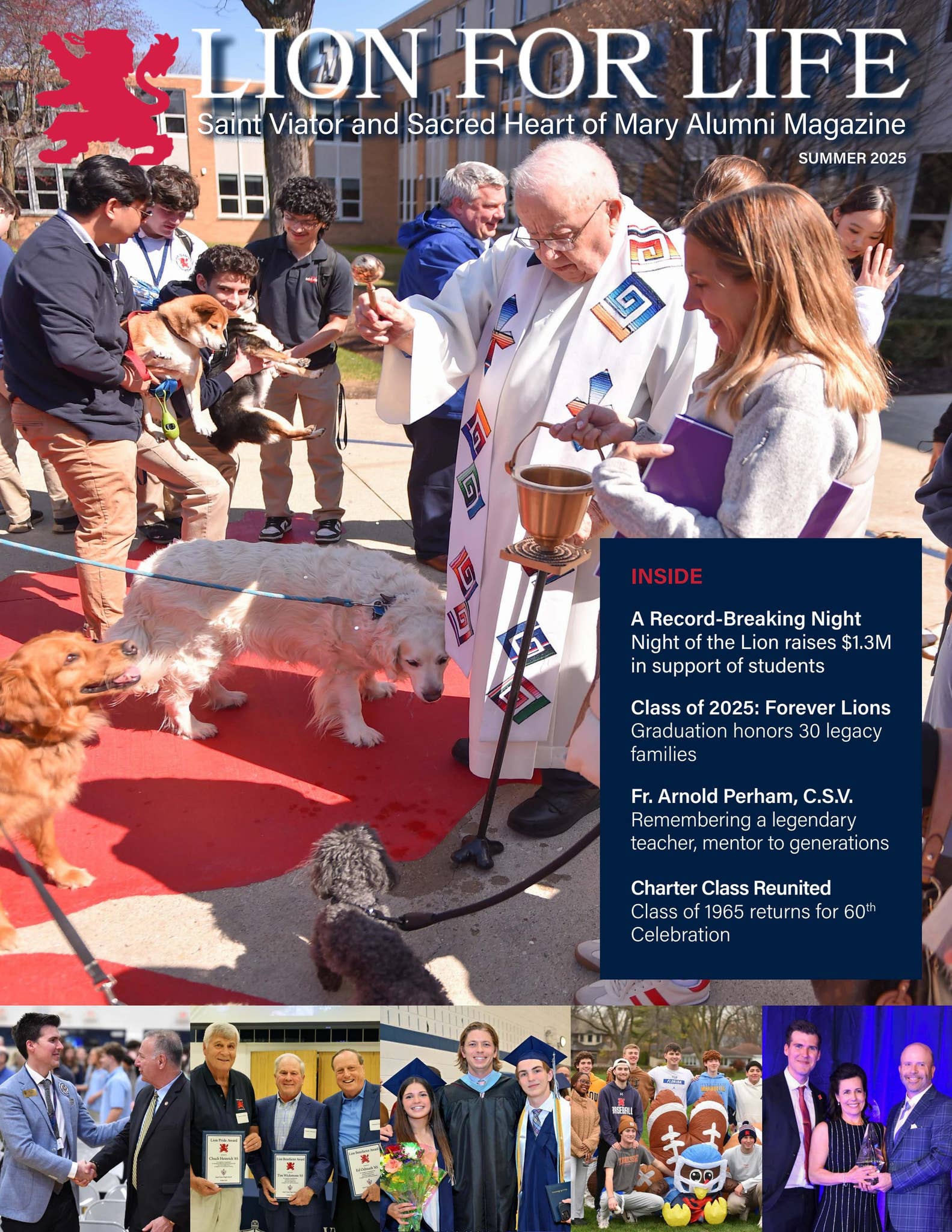 A Lion for Life Alumni Magazine - Summer 2025 by Saint Viator High ...