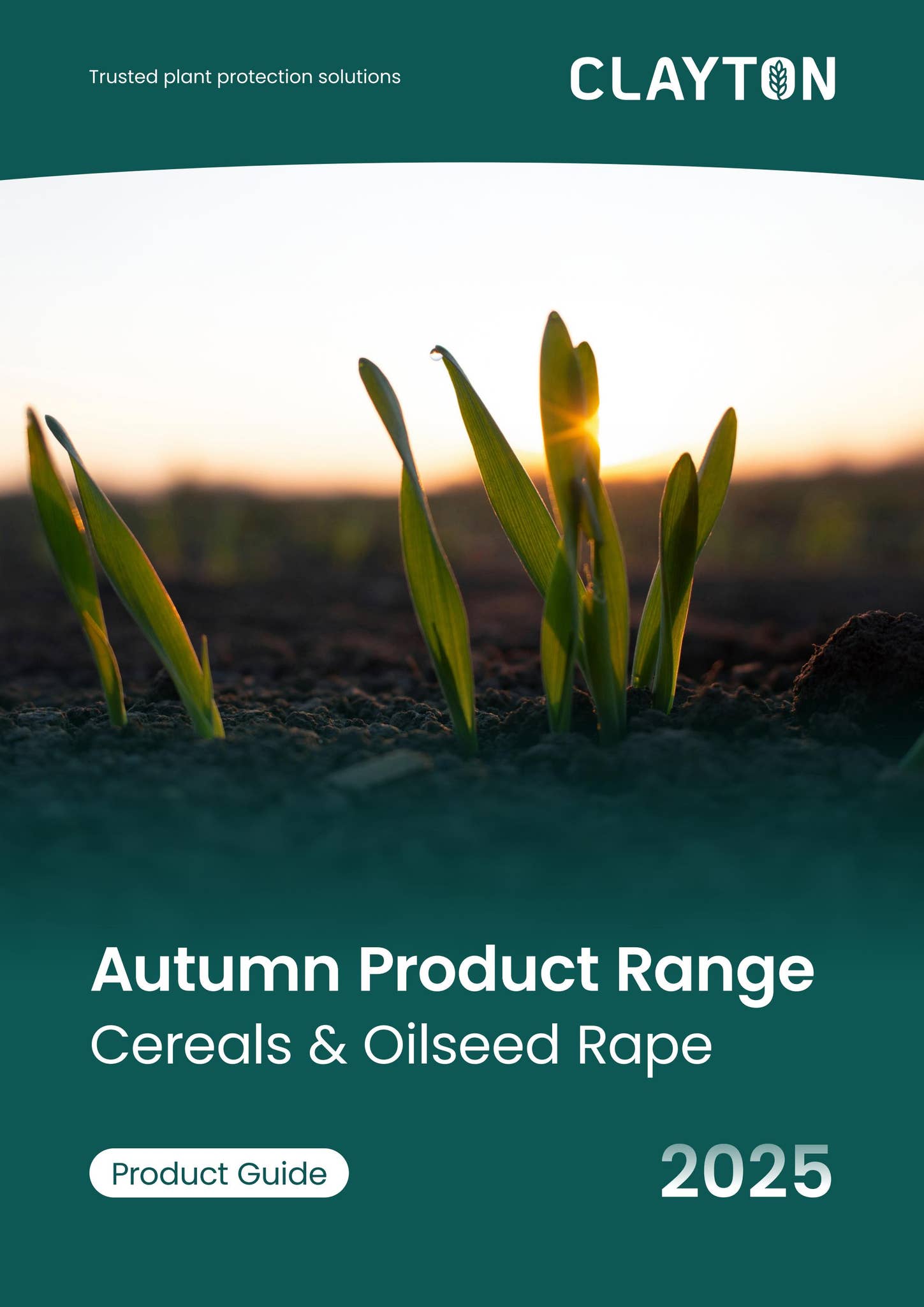 Autumn Product Range - Cereals & OSR - 2025 - Clayton Plant Protection ...