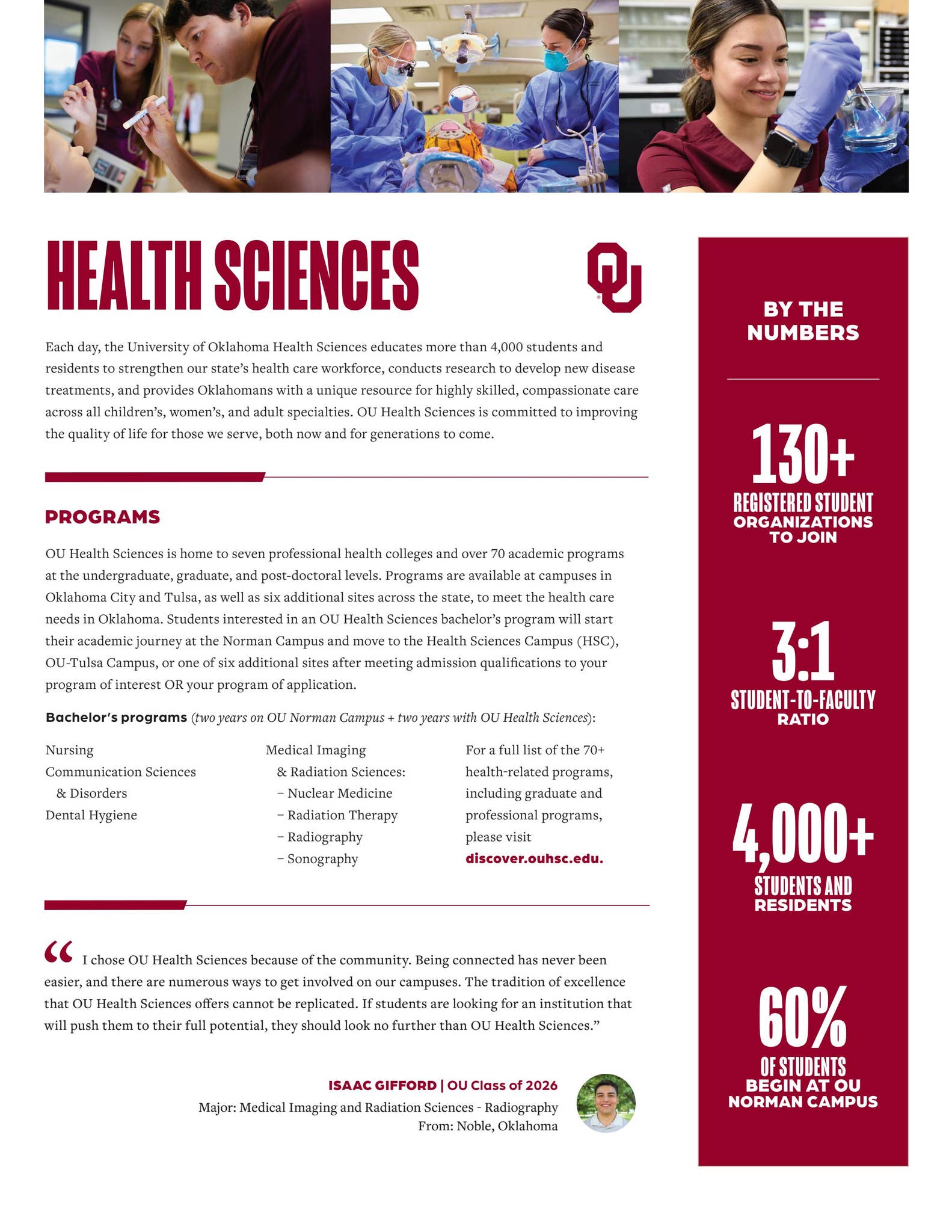 OU Health Sciences - Top Five by The University of Oklahoma - Issuu