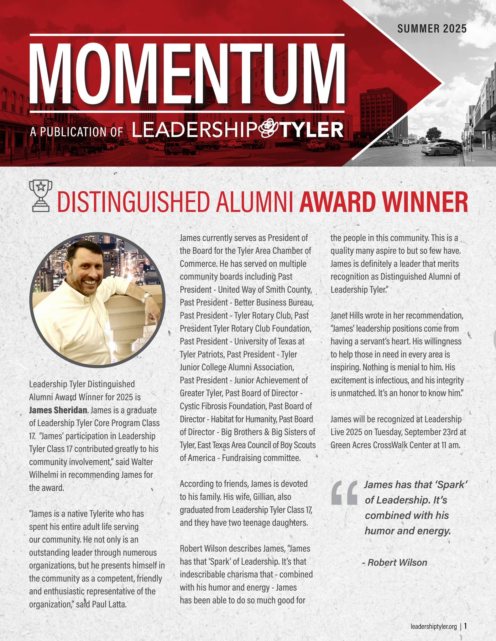 LT-Newsletter_Summer 2025 final by leadershiptyler - Issuu