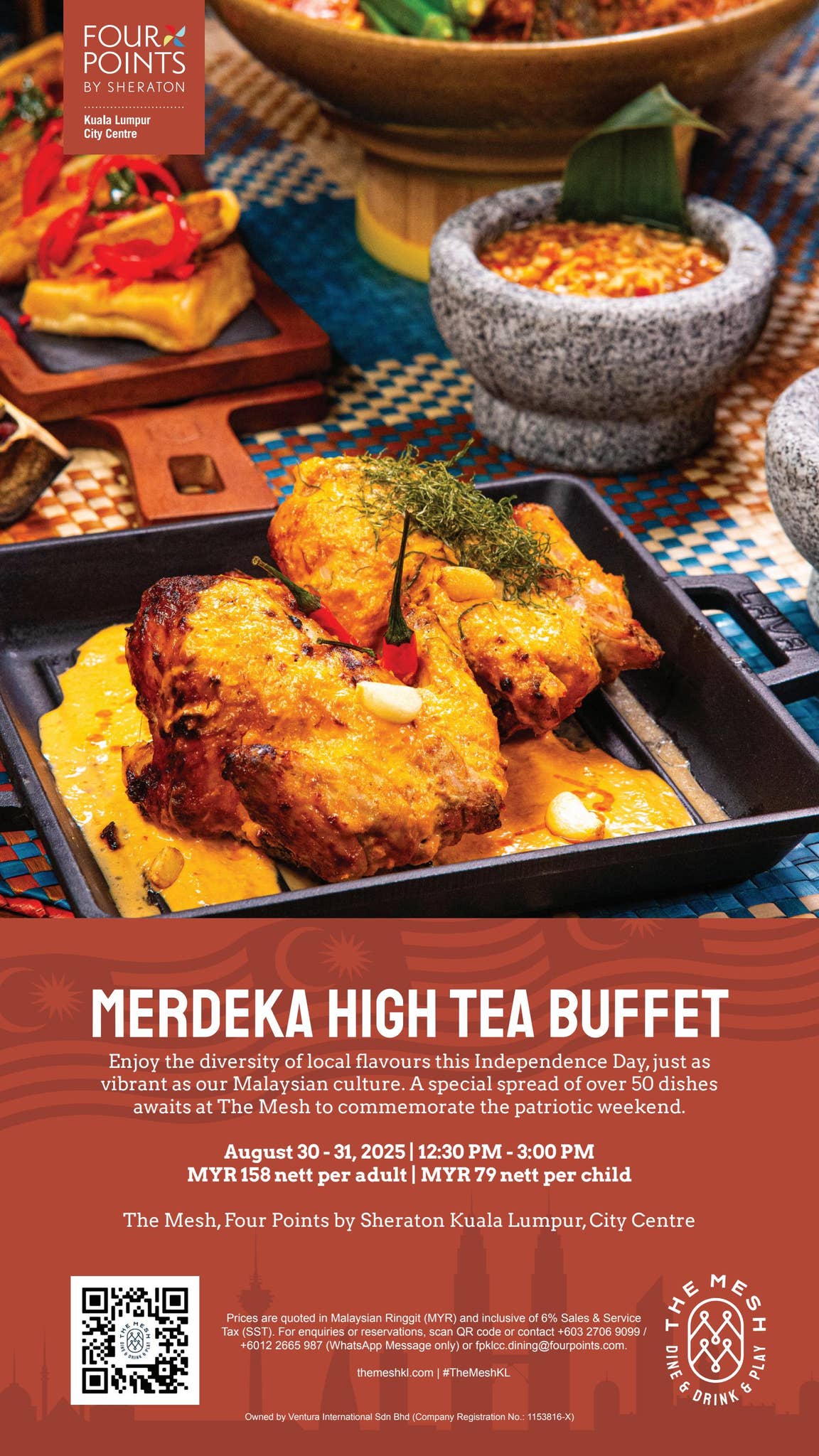 e-Brochure: Merdeka High Tea Buffet at The Mesh by Four Points by ...