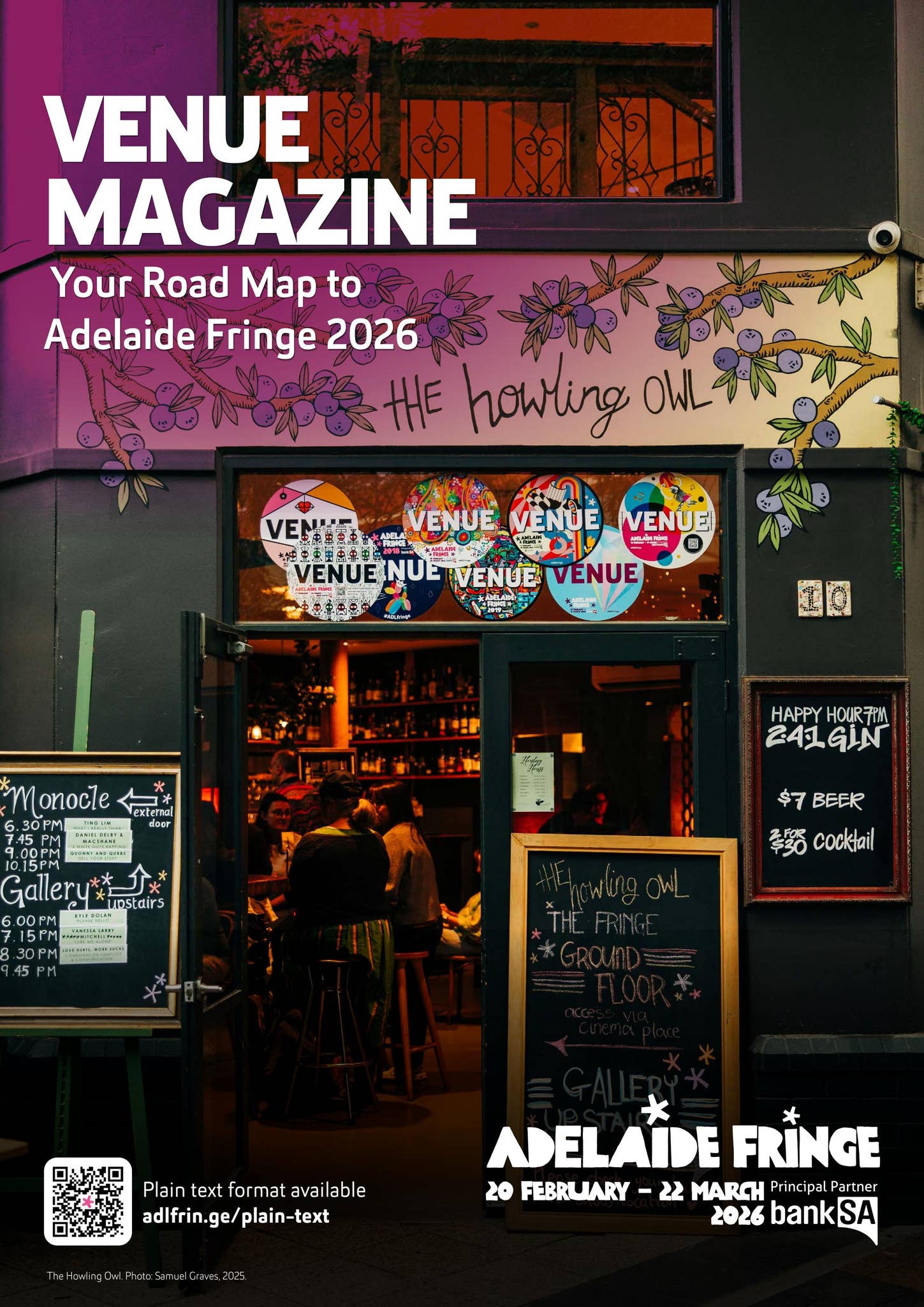 2026 Adelaide Fringe Venue Magazine by Adelaide Fringe - Issuu