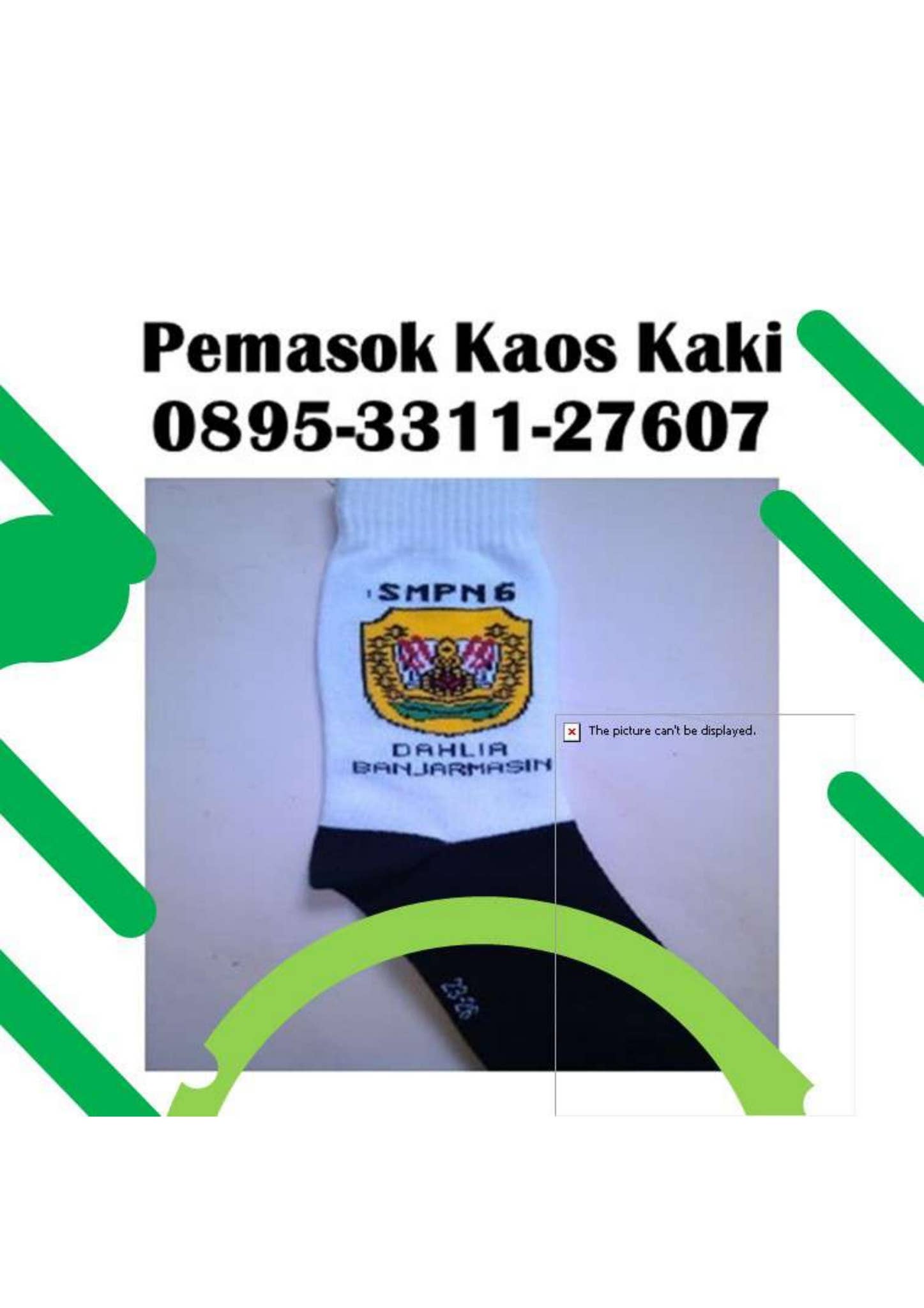 WA 0895-3311-27607 Kaos Kaki Anak Reseller Kaos Kaki Logo Sekolah untuk ...