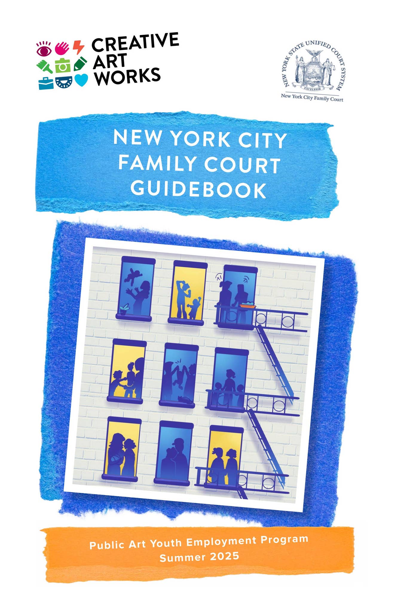NYC Family Court Guidebook Commemorative Brochure by Creative Art Works ...