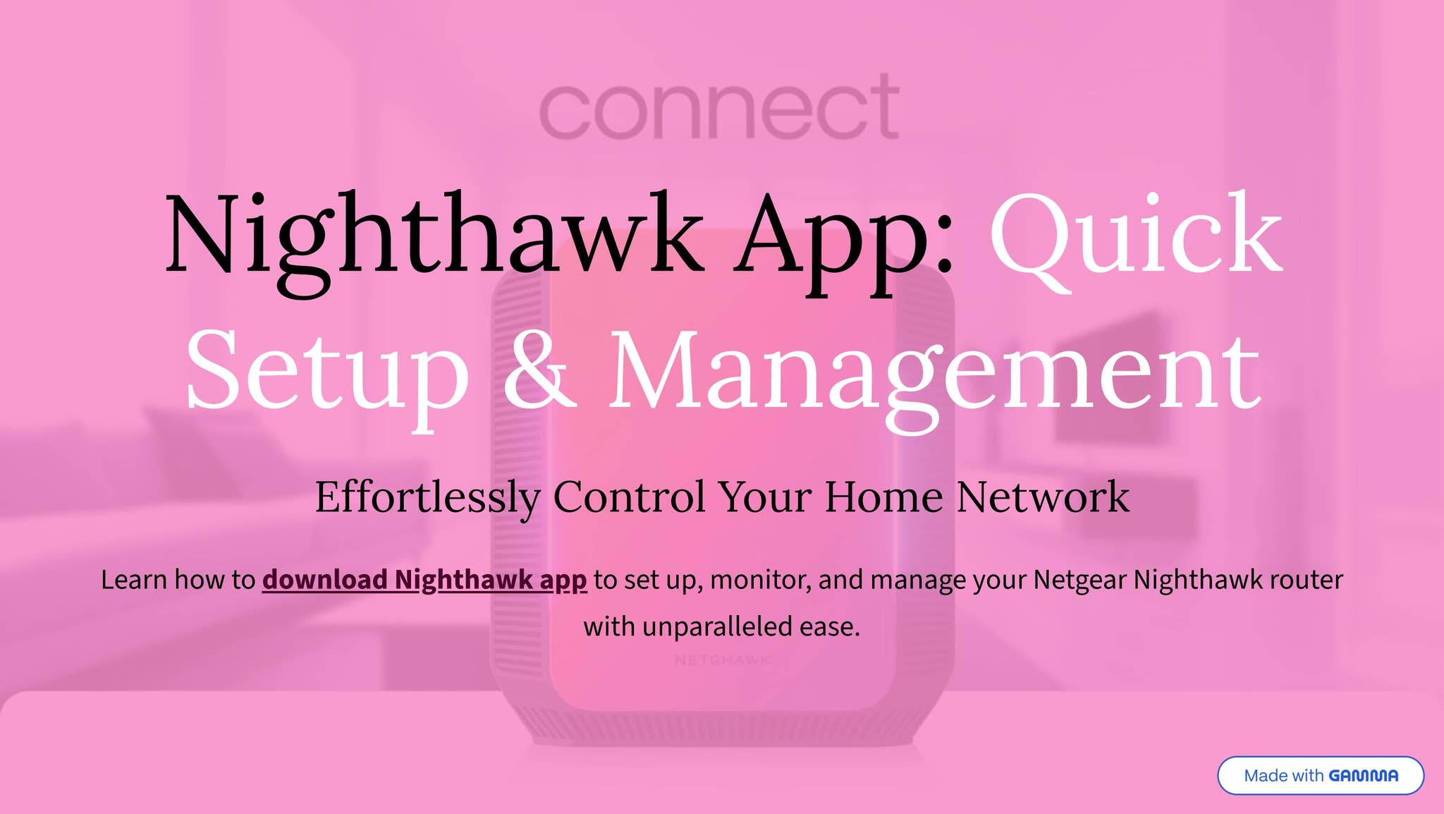 Nighthawk-App-Quick-Setup-and-Management (1) by nighthawksetup9 - Issuu