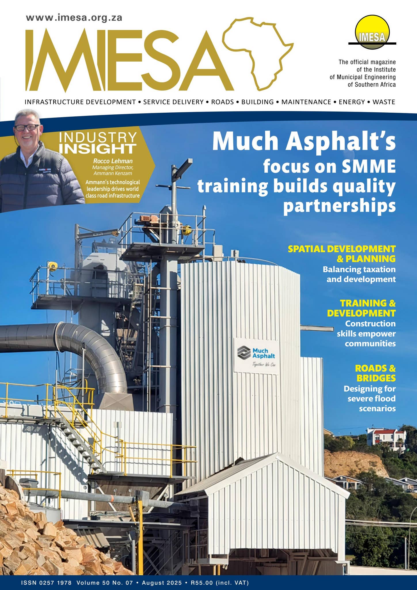 IMIESA August 2025 by IMESA - Issuu