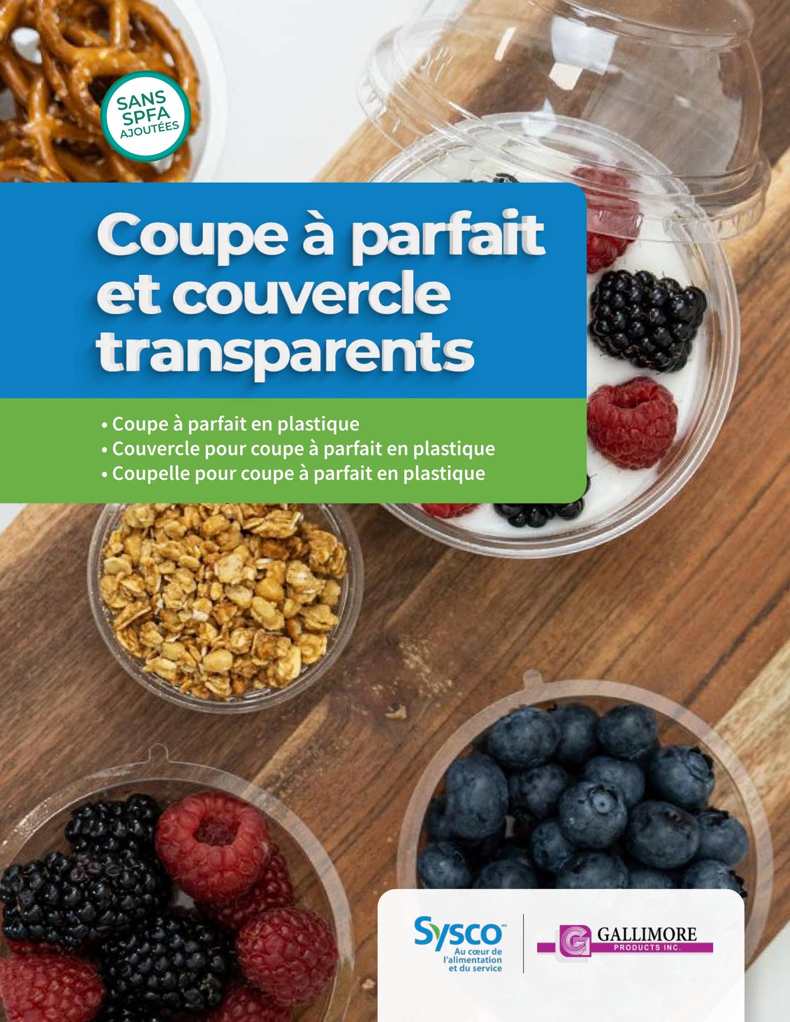Pack N'Eat Clear Parfait Cups and Lids [French] by Gallimore Products ...