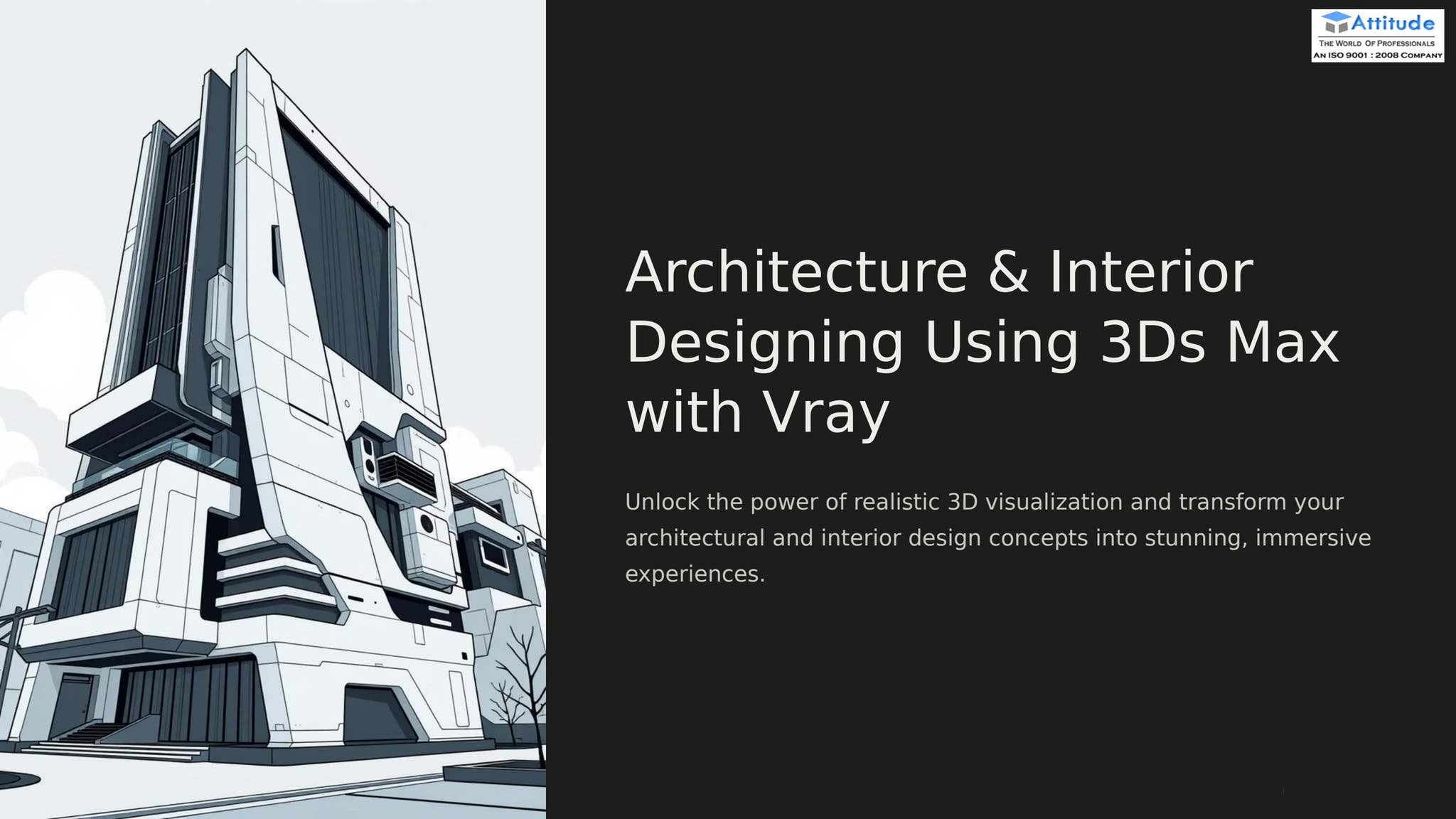 Architecture & Interior Designing Using 3Ds Max with Vray by Siddharth ...