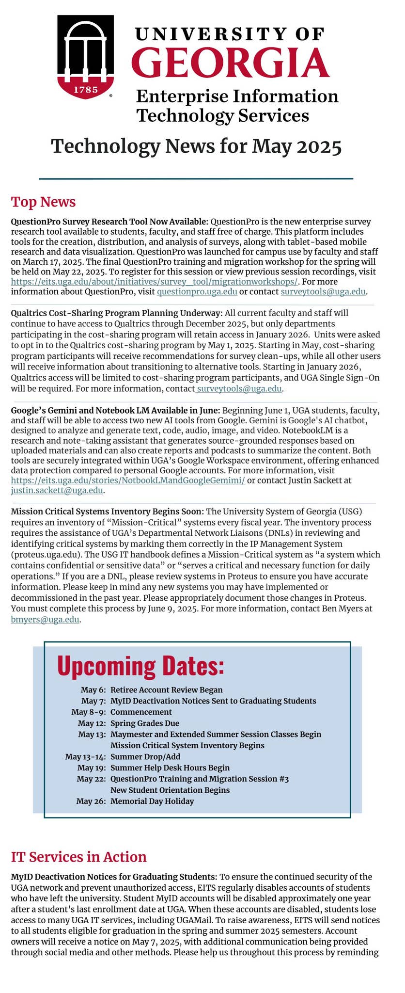 Technology News May 2025 by EITSatUGA - Issuu