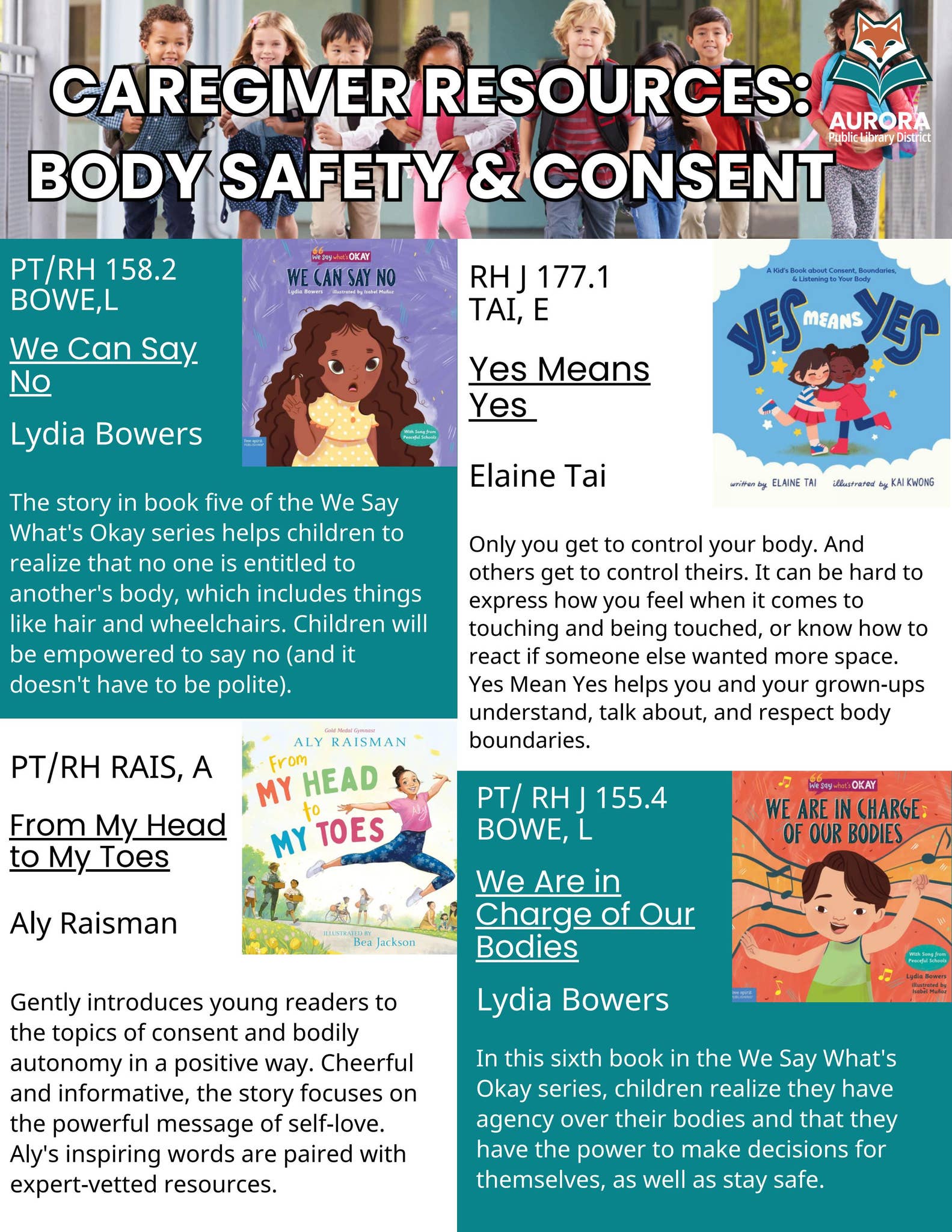 2025 Body Safety & Consent by Aurora Public Library District, IL - Issuu