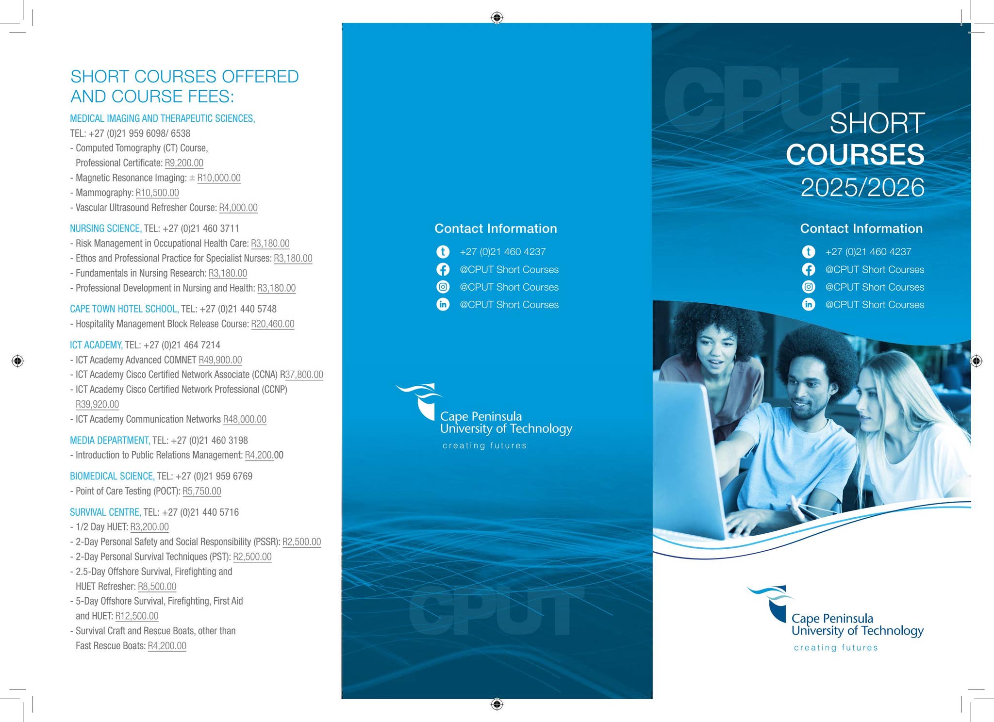 CPUT Short Courses by Cape Peninsula University of Technology - Issuu
