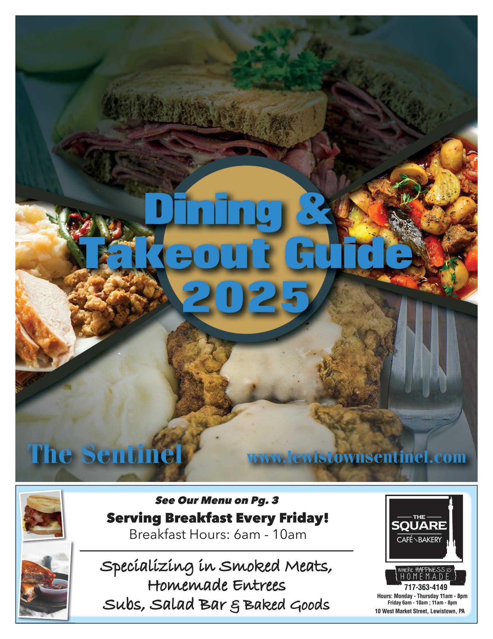 Menu Guide by Lewistown Sentinel - Issuu